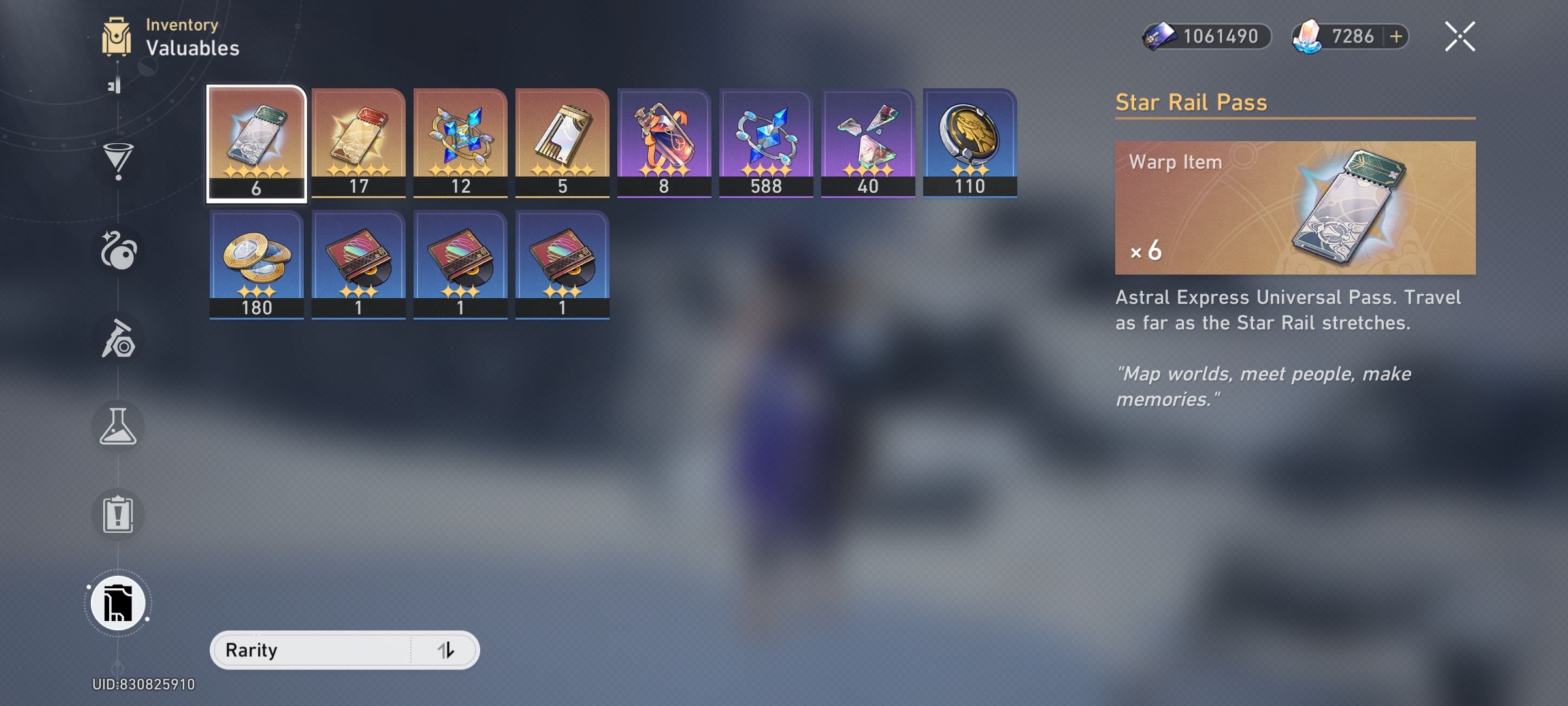 Day 3 of saving stellar jades until Duke Inferno becomes playable ...