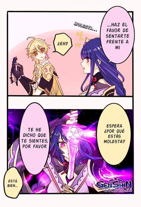 Ei y aether Genshin Impact | HoYoLAB