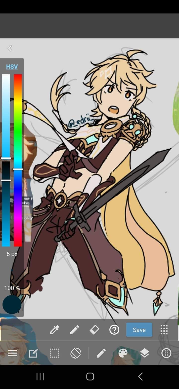 aether sketch Genshin Impact | HoYoLAB