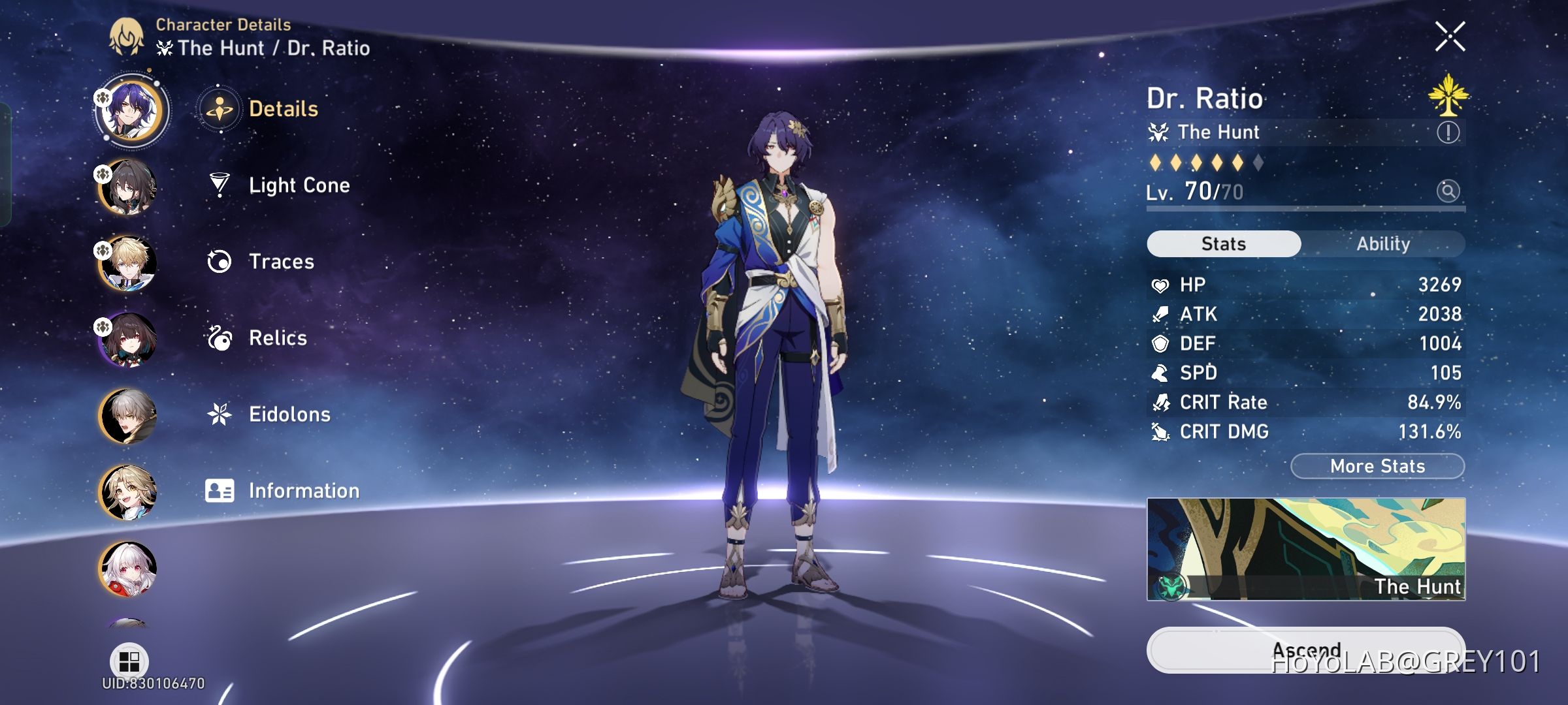 WHYYYYY HP MAIN STAT? #DrRatio # HSR #Ratio Honkai: Star Rail | HoYoLAB