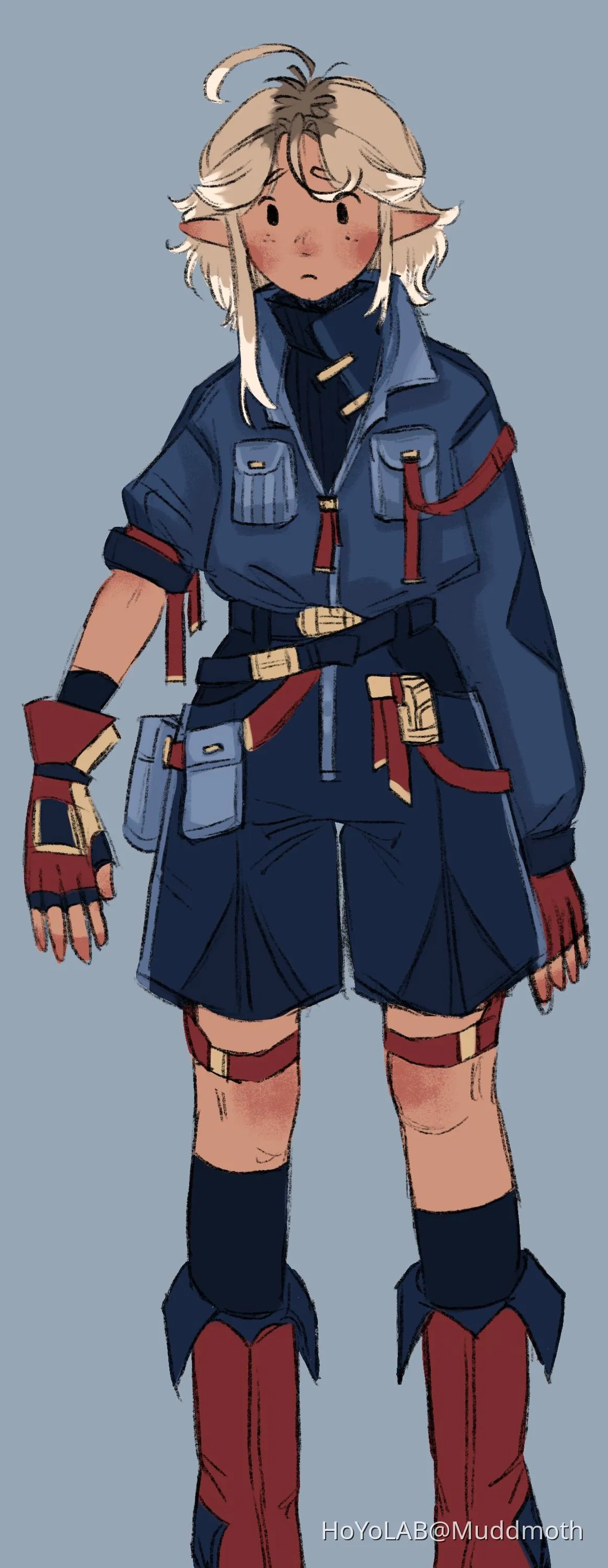 My process of making a Hsr oc 💀 Honkai: Star Rail | HoYoLAB