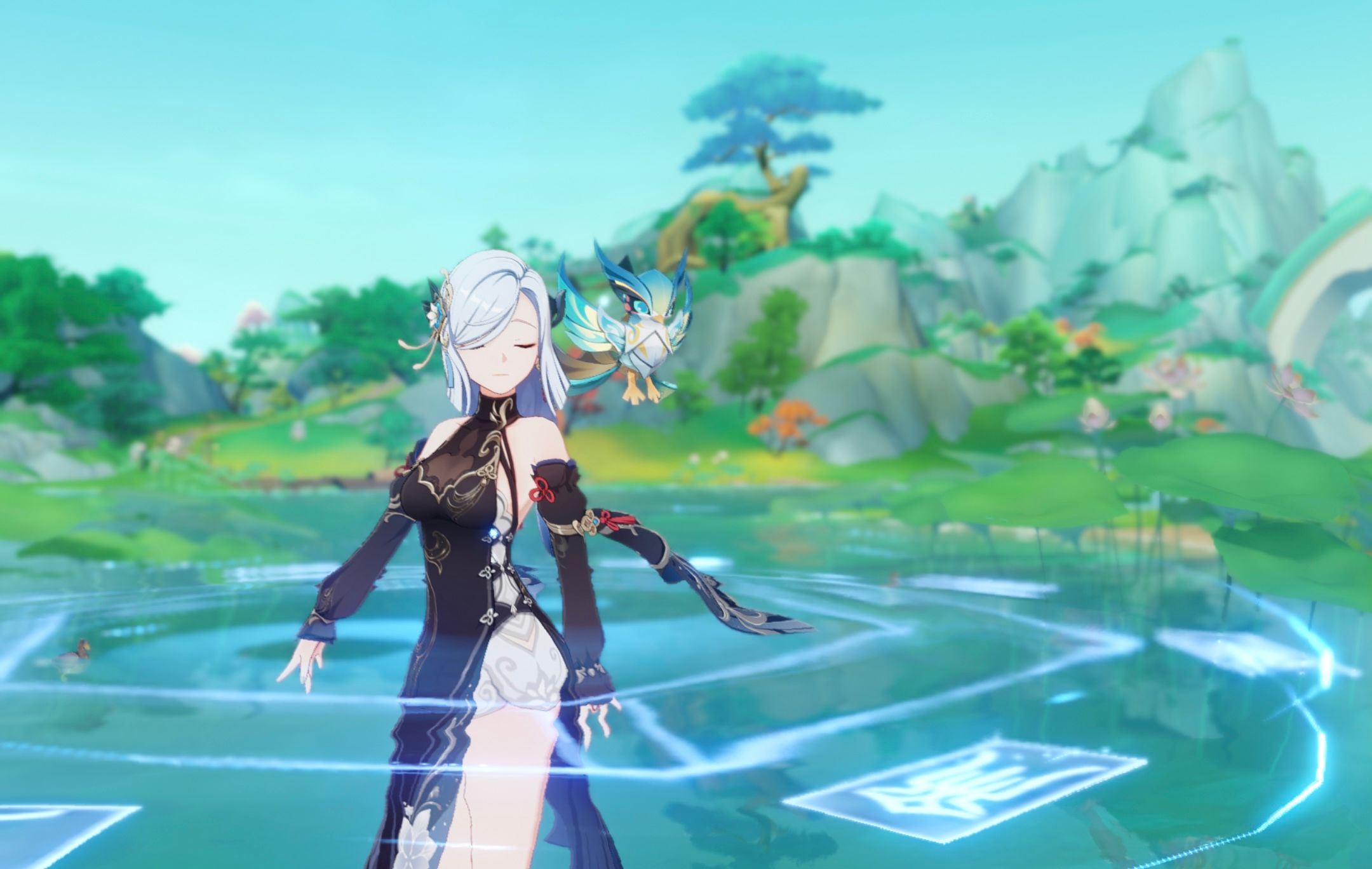 Shenhe looks absolutely gorgeous in her new skin