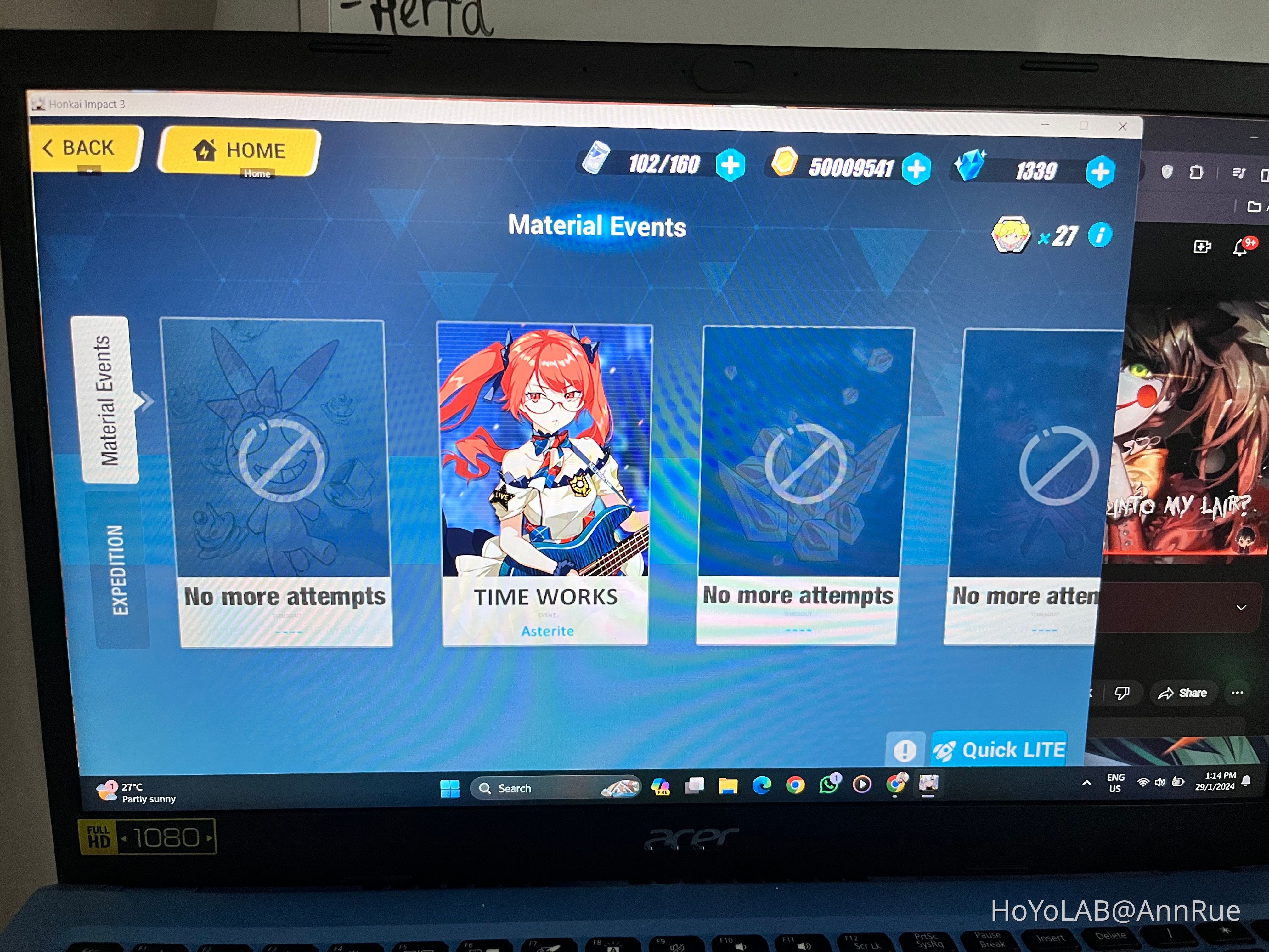 HI3 windows resolution Honkai Impact 3rd | HoYoLAB