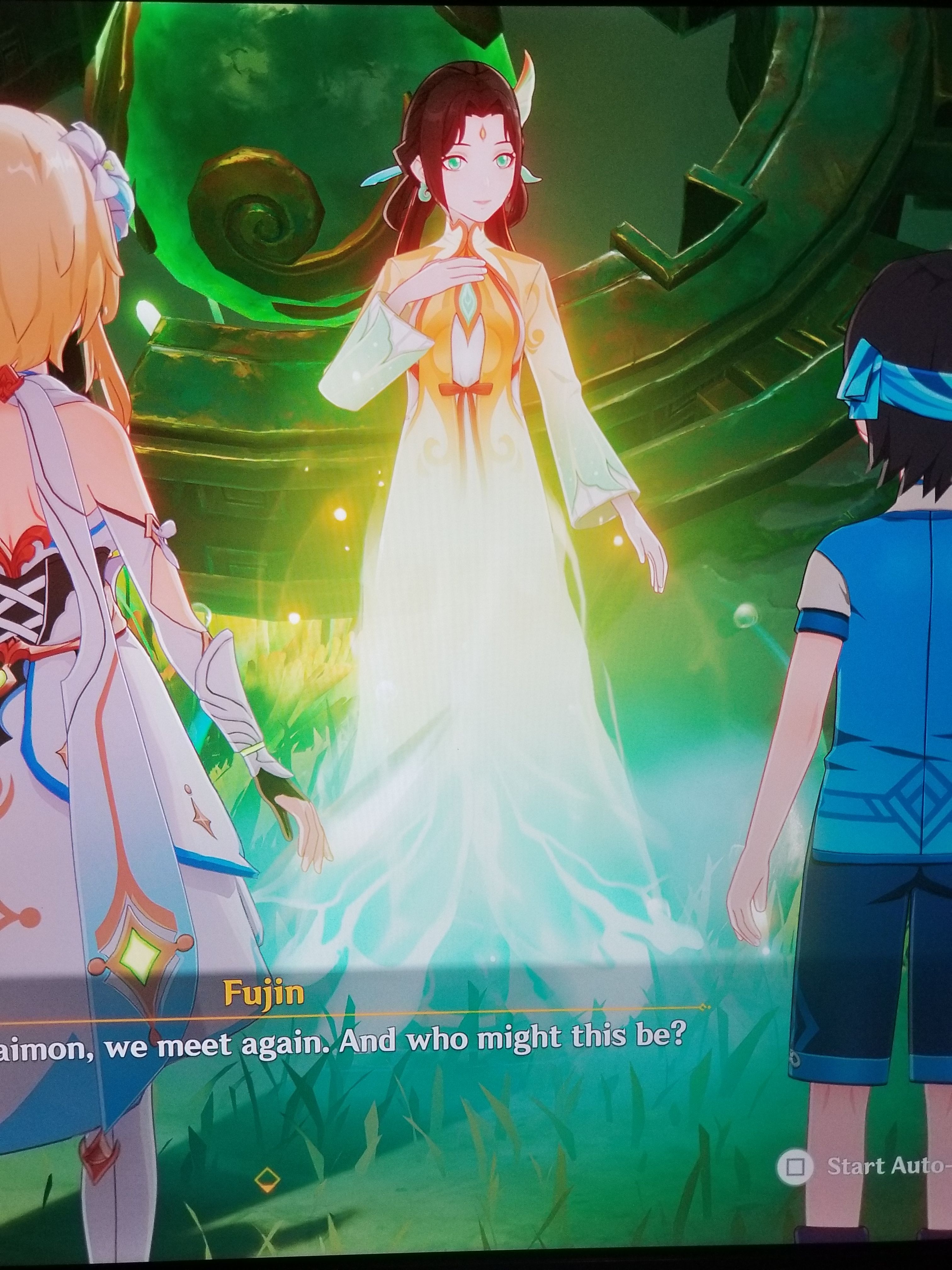 Meeting Fujin (spoilers for new region) Genshin Impact | HoYoLAB
