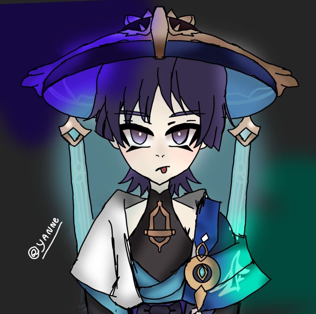 mais uma fanart Genshin Impact | HoYoLAB