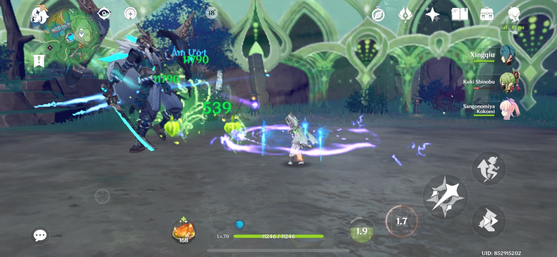 Ms roll nahida về để build đội hinh naxingku chưa buid đc gì mà mạnh ...