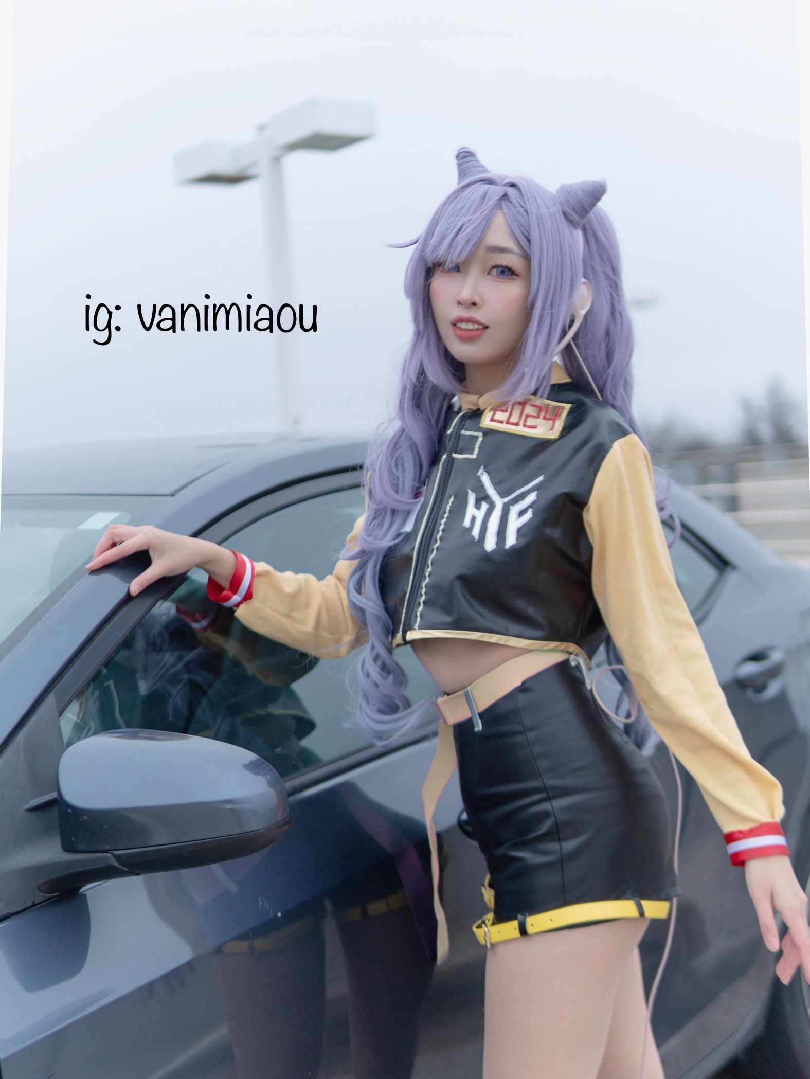 Handmade racer Keqing from Hoyofair 2024 (work in progress) Genshin ...