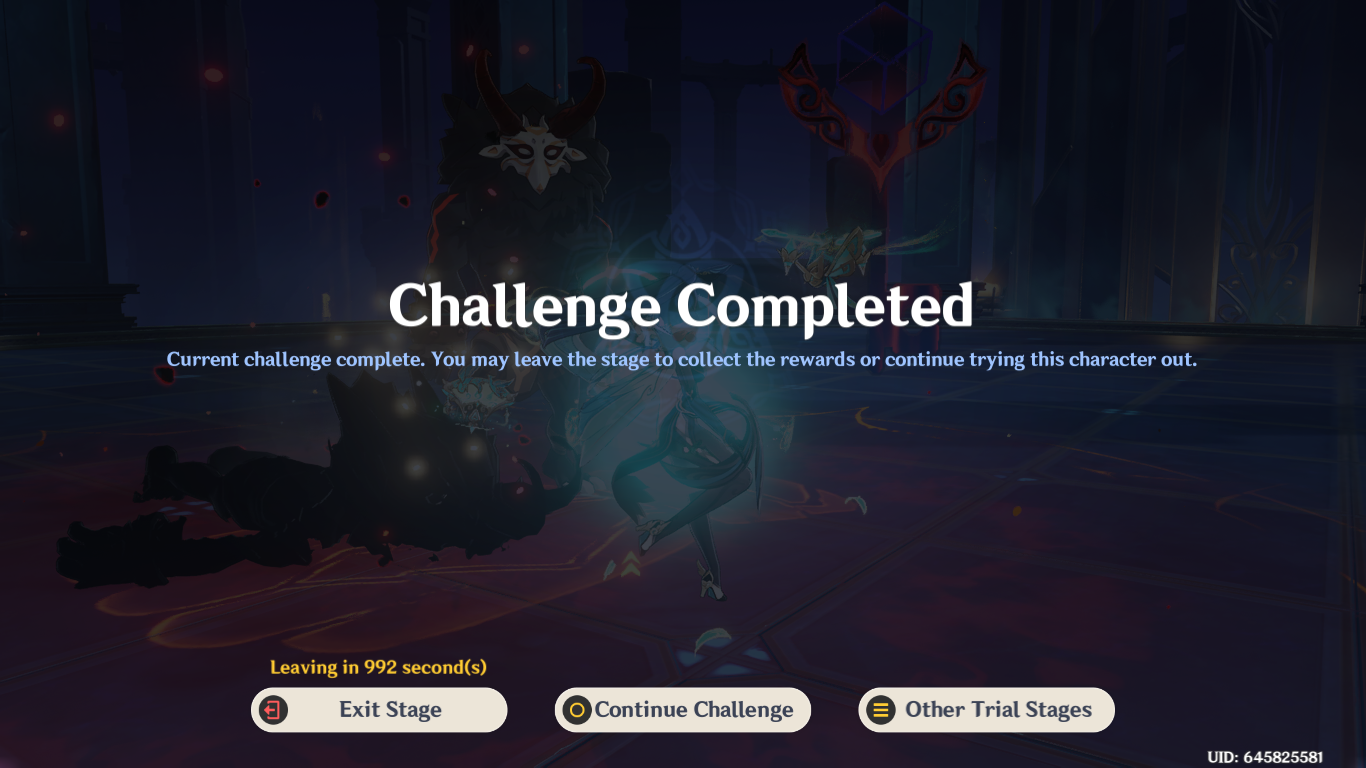 Challenge Completed :D Genshin Impact | HoYoLAB