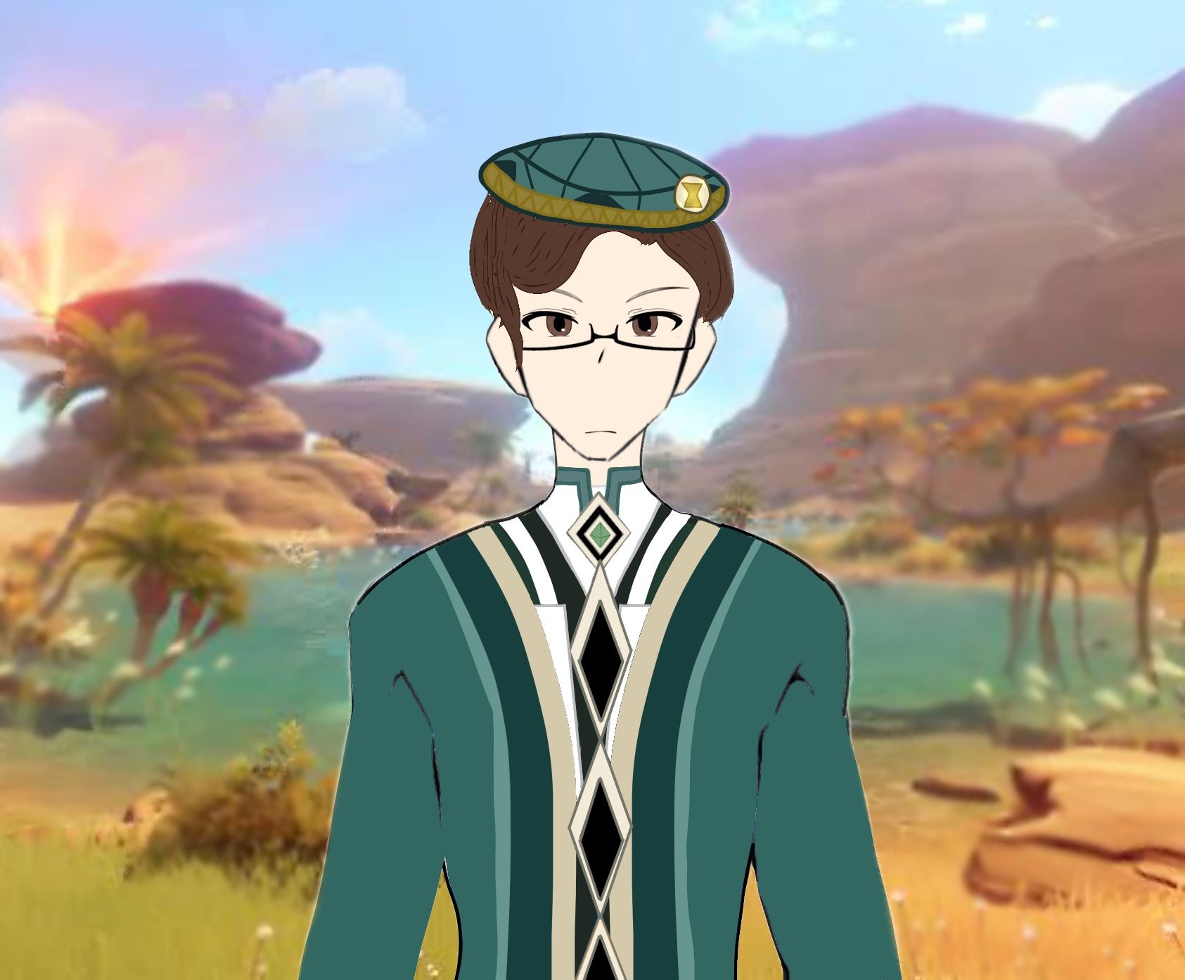 So I drew Tirzad.. Genshin Impact | HoYoLAB