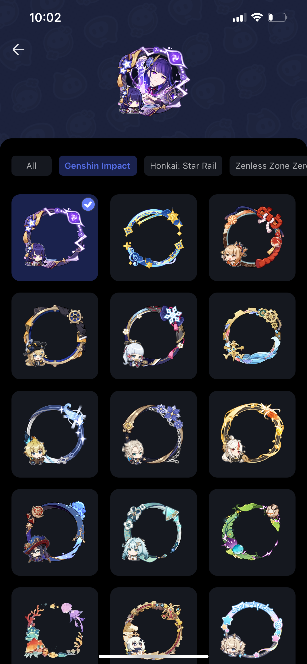 Got so many permanent avatar frames 🔥 Genshin Impact | HoYoLAB