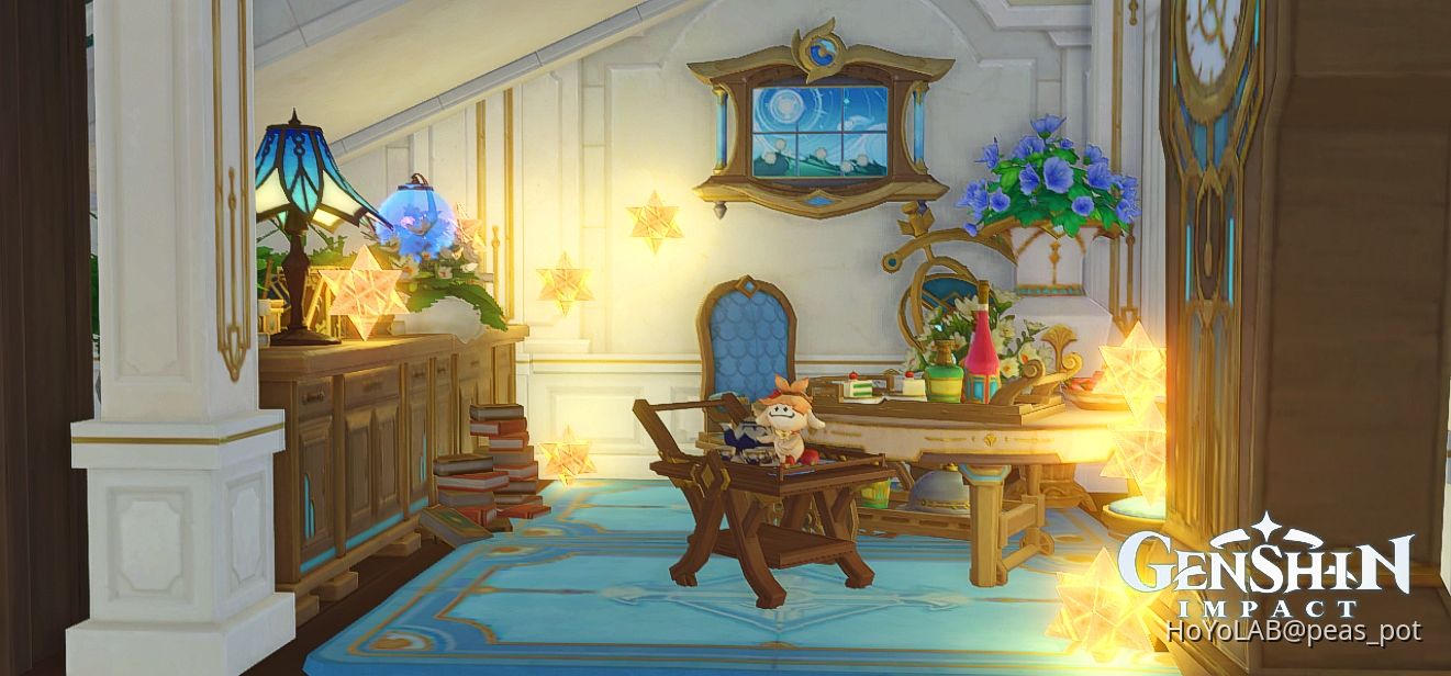 Furina's tea party room 🍰☕️ Genshin Impact | HoYoLAB