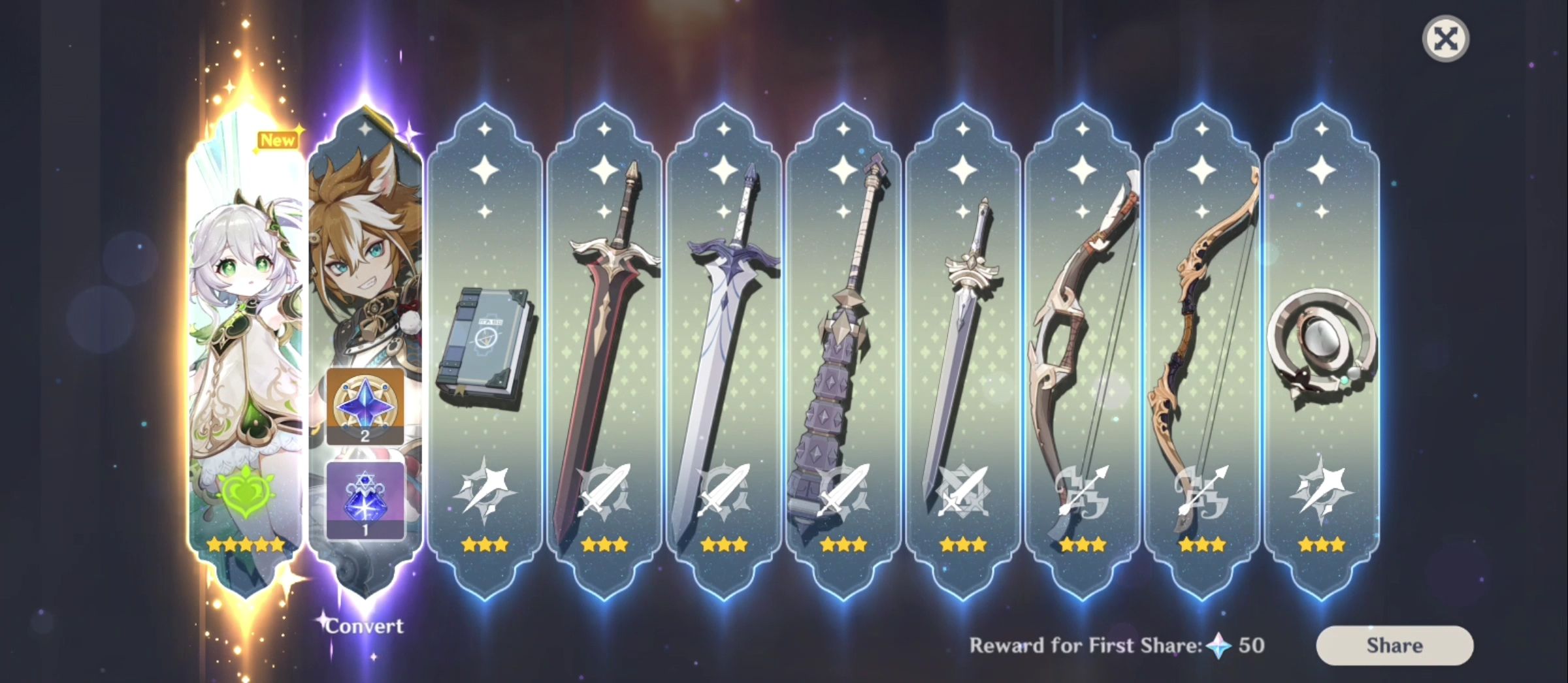 I pulled in the Scara boss domain and got Nahida Genshin Impact | HoYoLAB