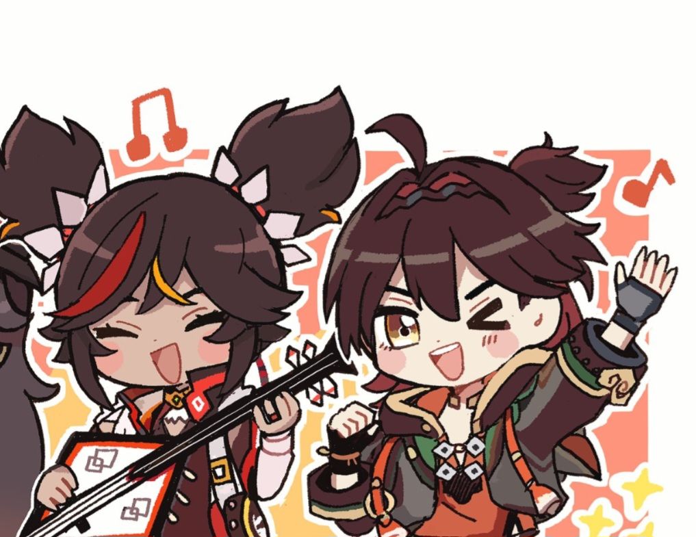 Pyro Band Duo Genshin Impact | HoYoLAB