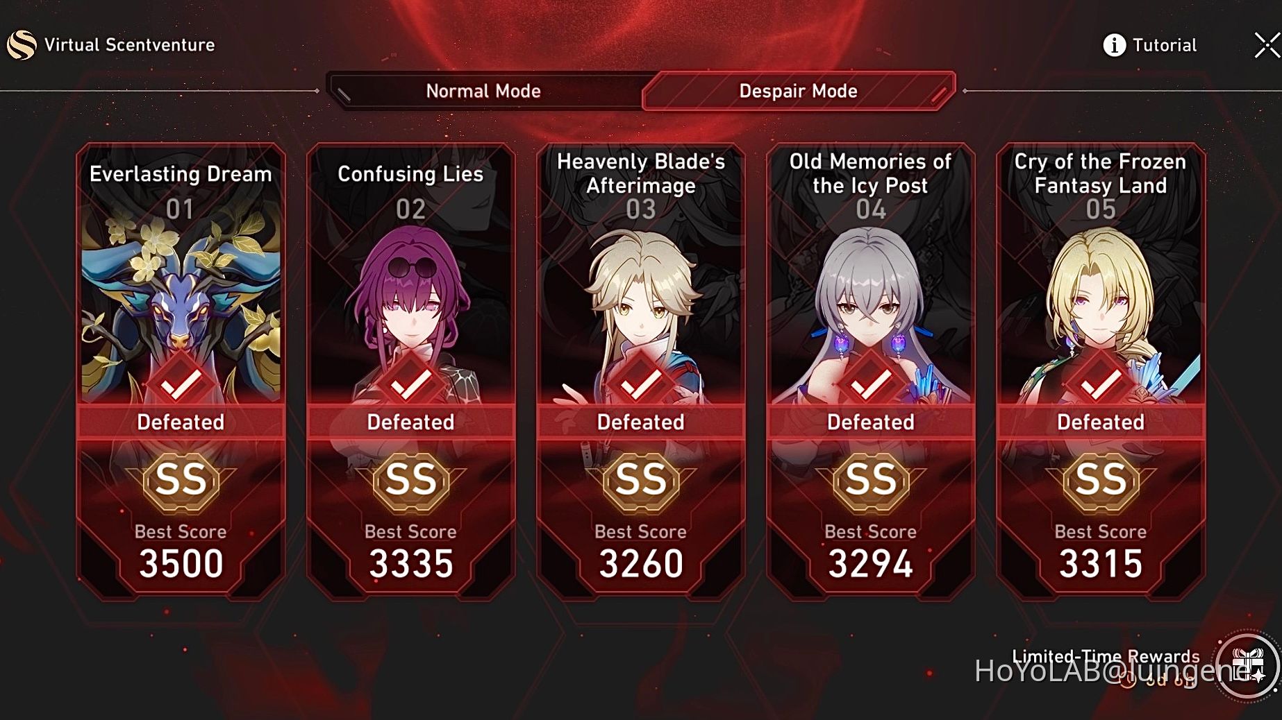 [1.6 Star Rail] EXTREMLY DIFFICULT EVENT! 😱 SS Rank Despair Mode not ...