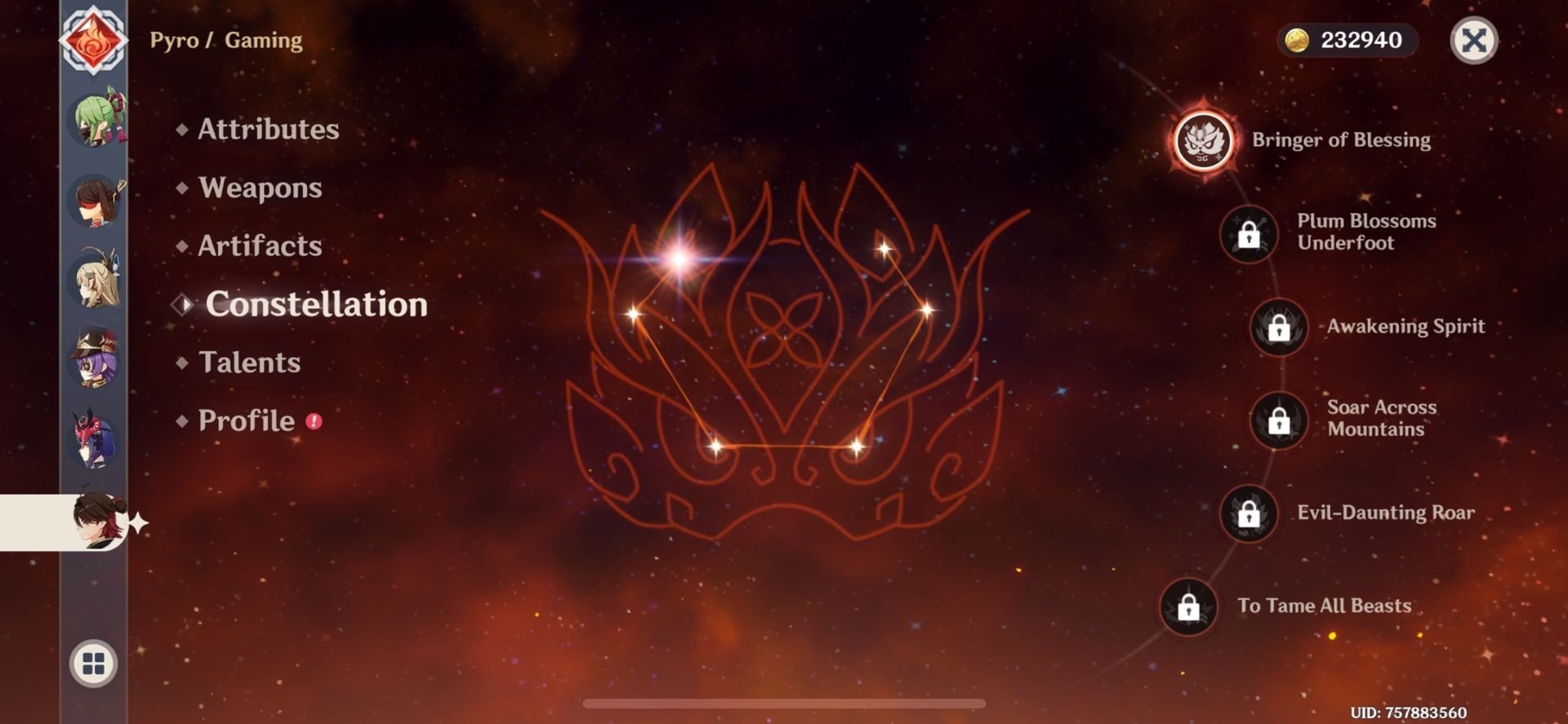 Had to get Gamings Constellation Genshin Impact | HoYoLAB
