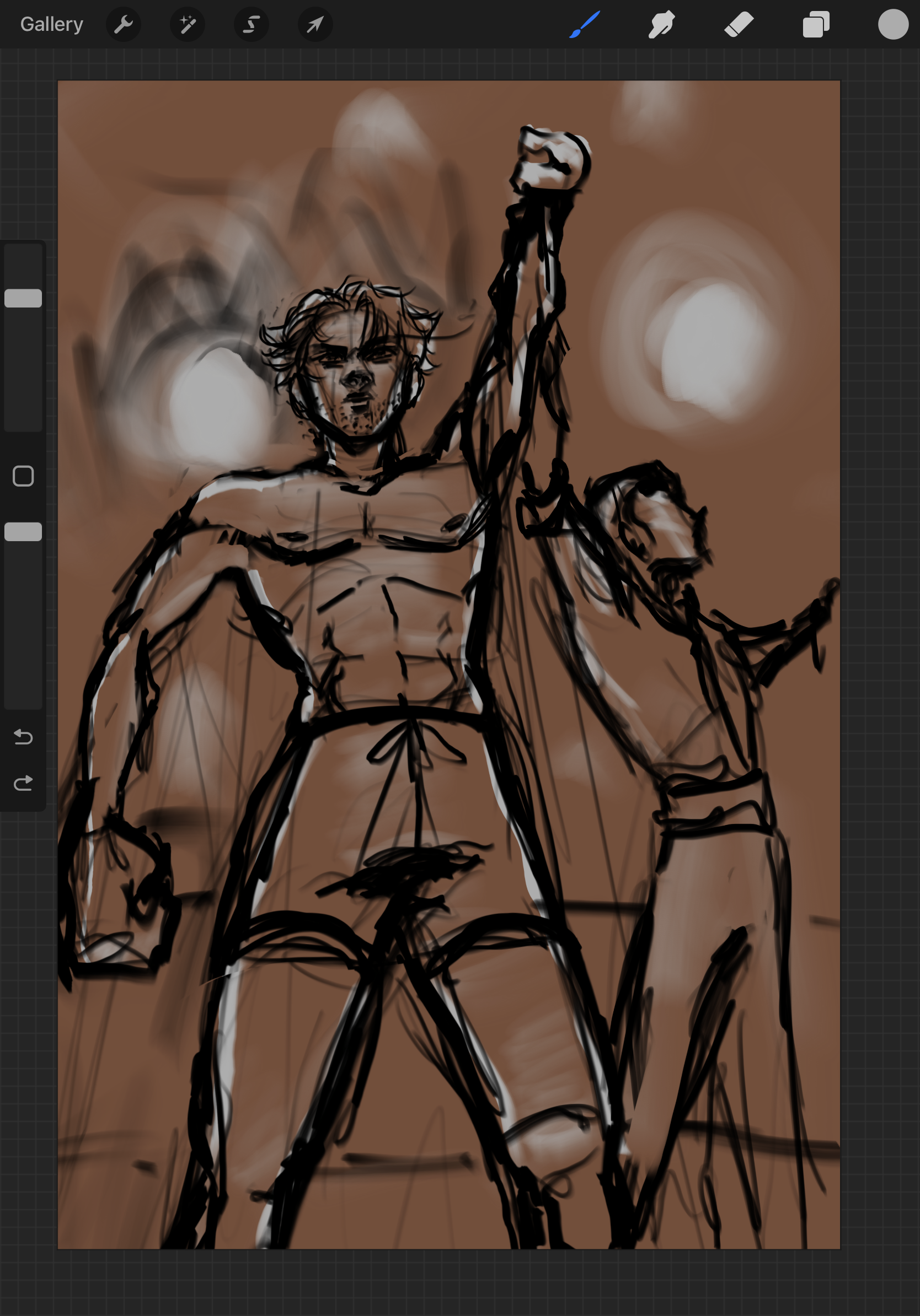 Every drawing has its messy stage but I think Wriothesley needs to ...