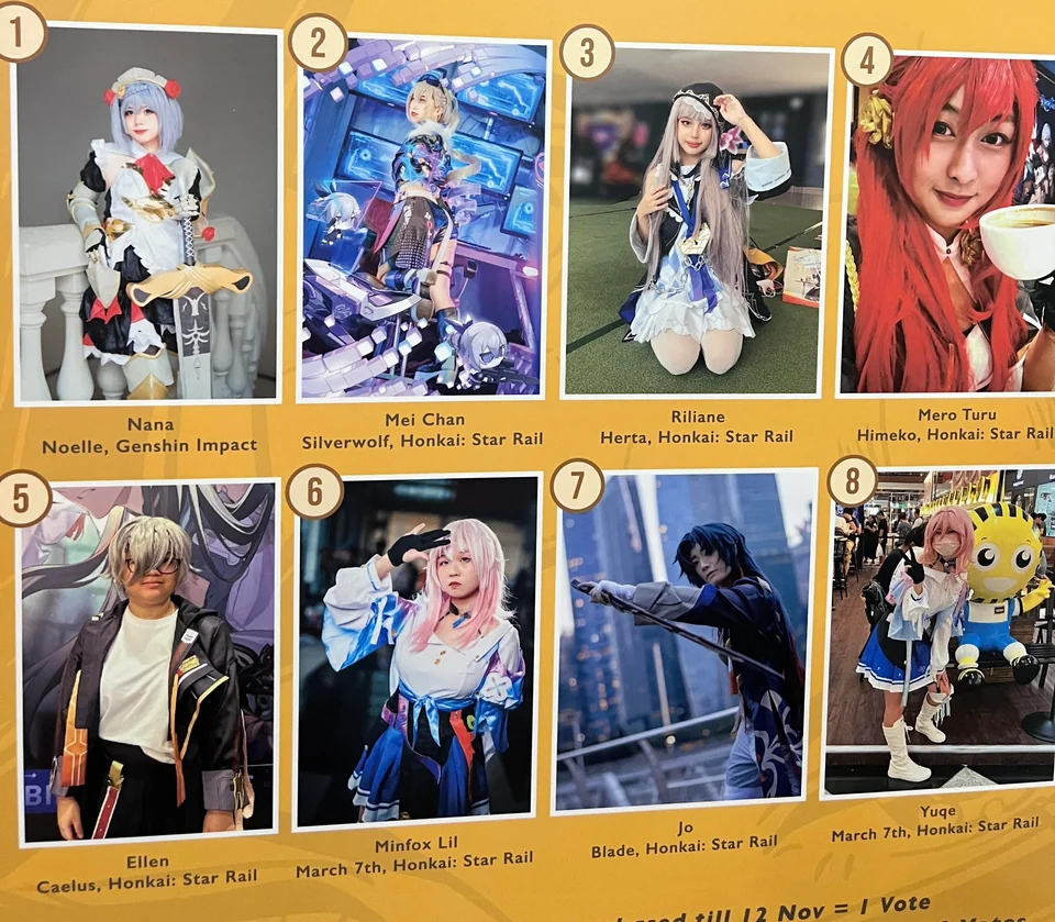 HSR cosplay competition (but there’s an imposter among us) Honkai: Star ...