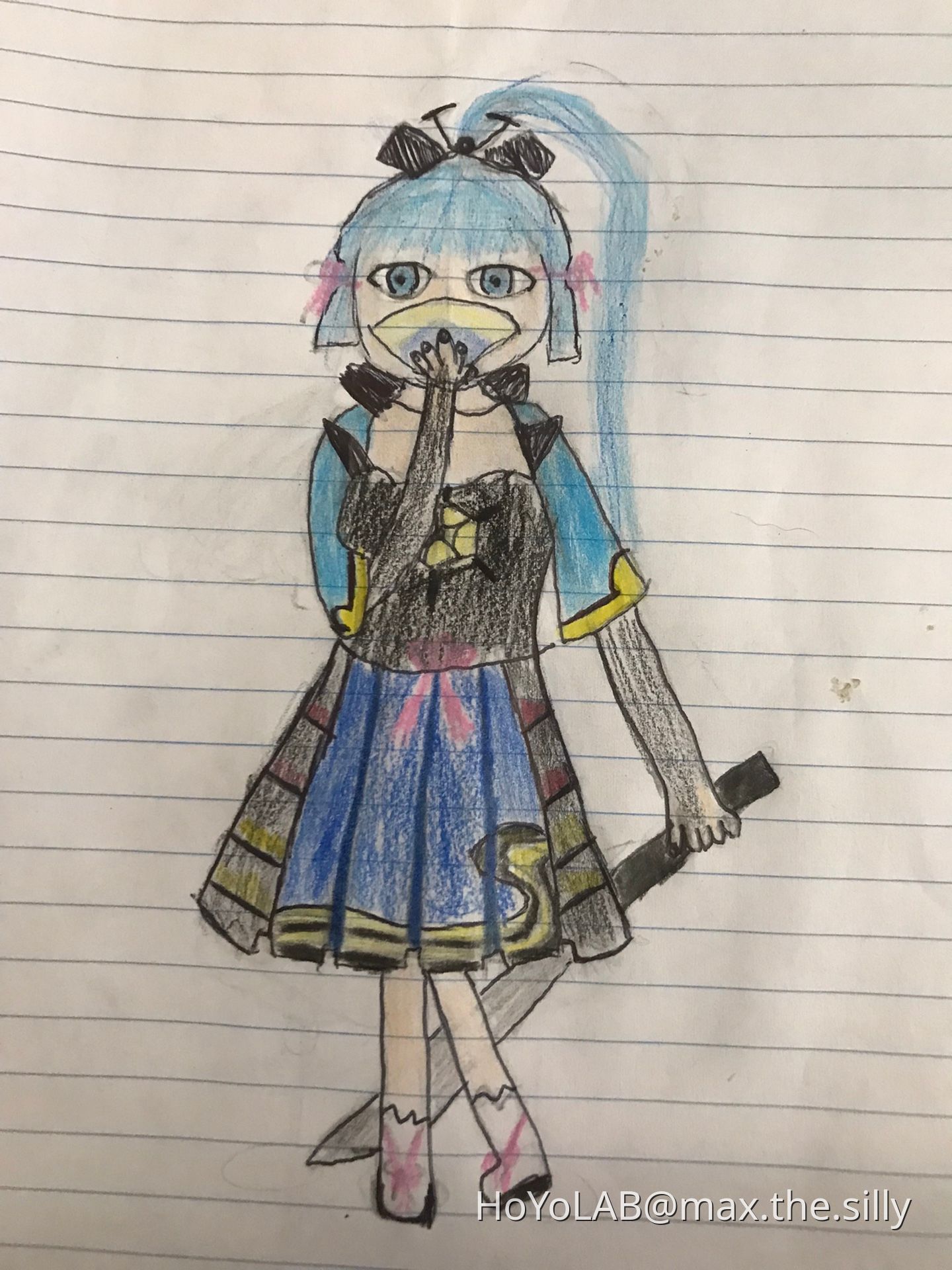 beginner artist drawing of kamisato ayaka Genshin Impact | HoYoLAB