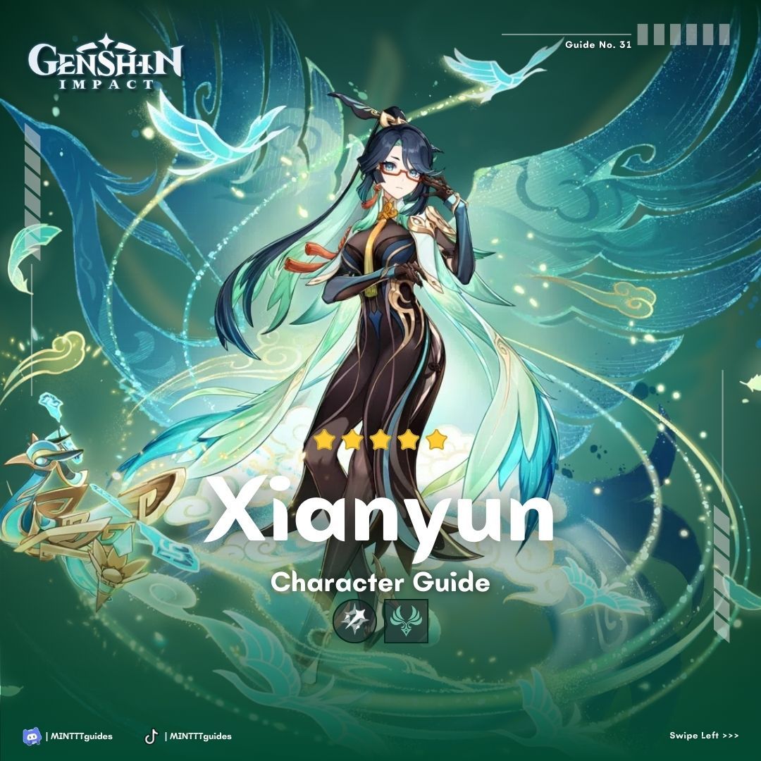 XIANYUN - BUILD GUIDE (V4.4) | GENSHIN IMPACT Genshin Impact | HoYoLAB