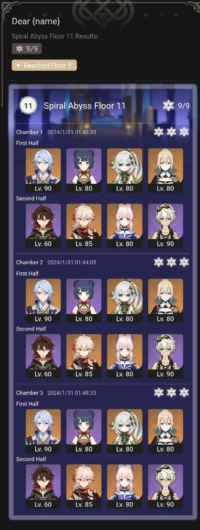 Gaming abyss run Genshin Impact | HoYoLAB