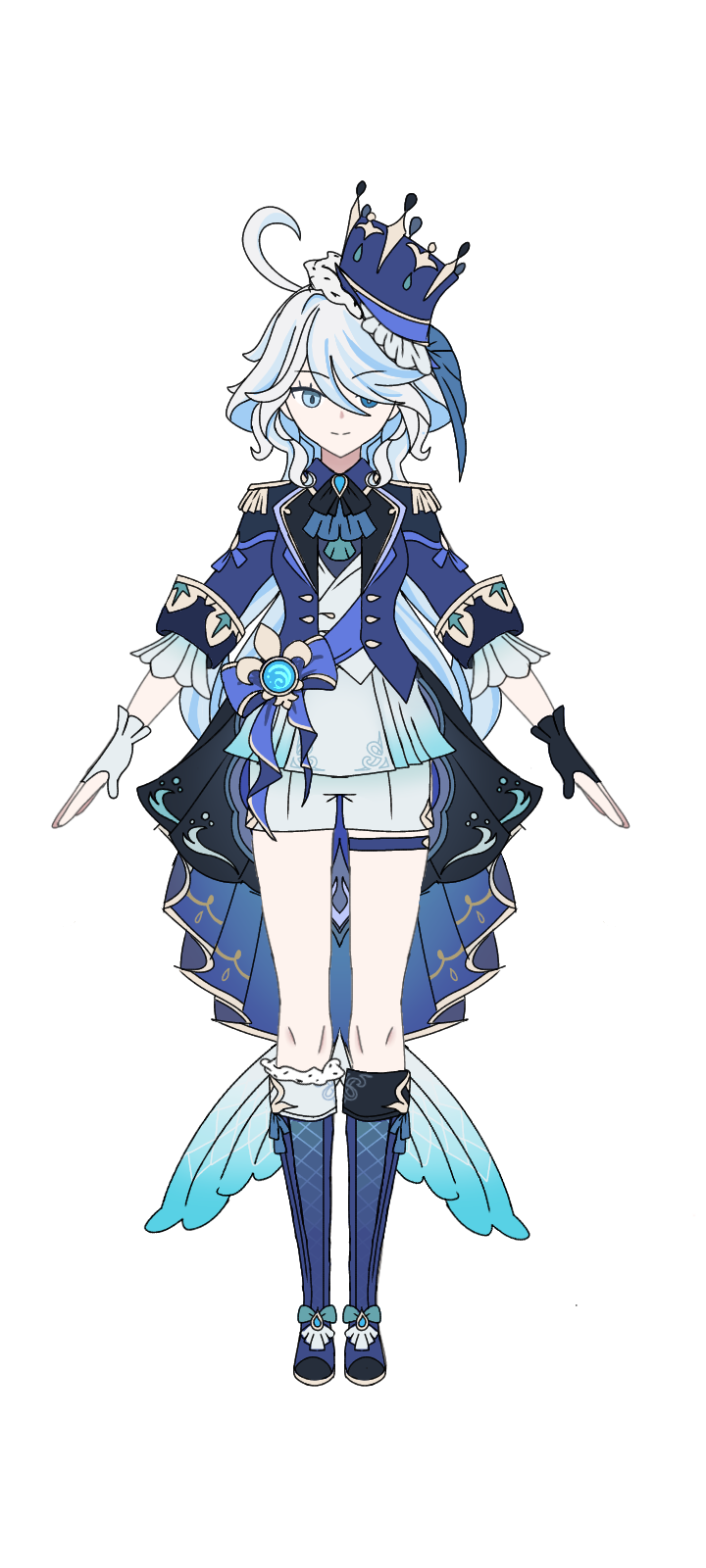 Furina edit/redraw Genshin Impact | HoYoLAB