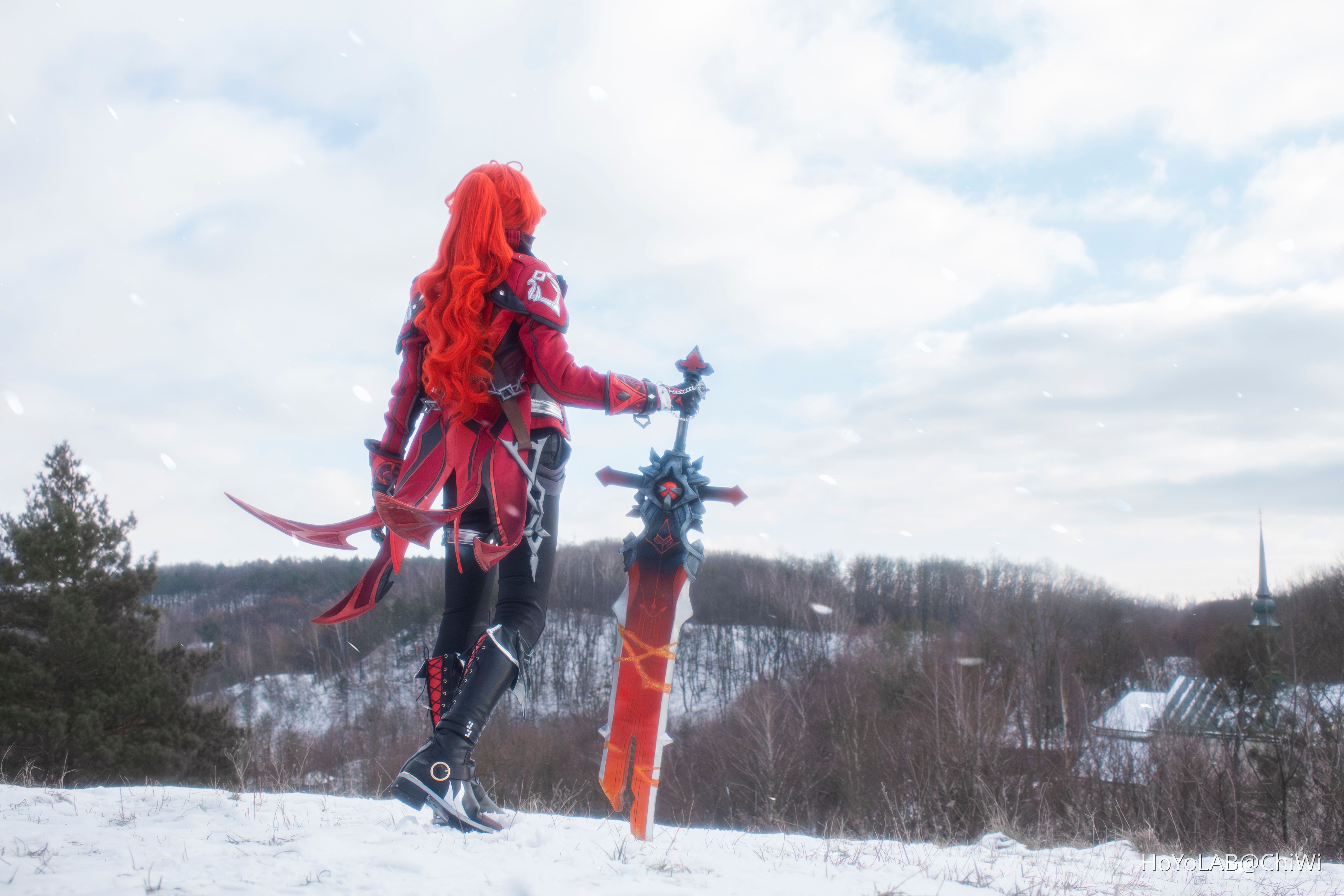 Diluc cosplay Genshin Impact | HoYoLAB