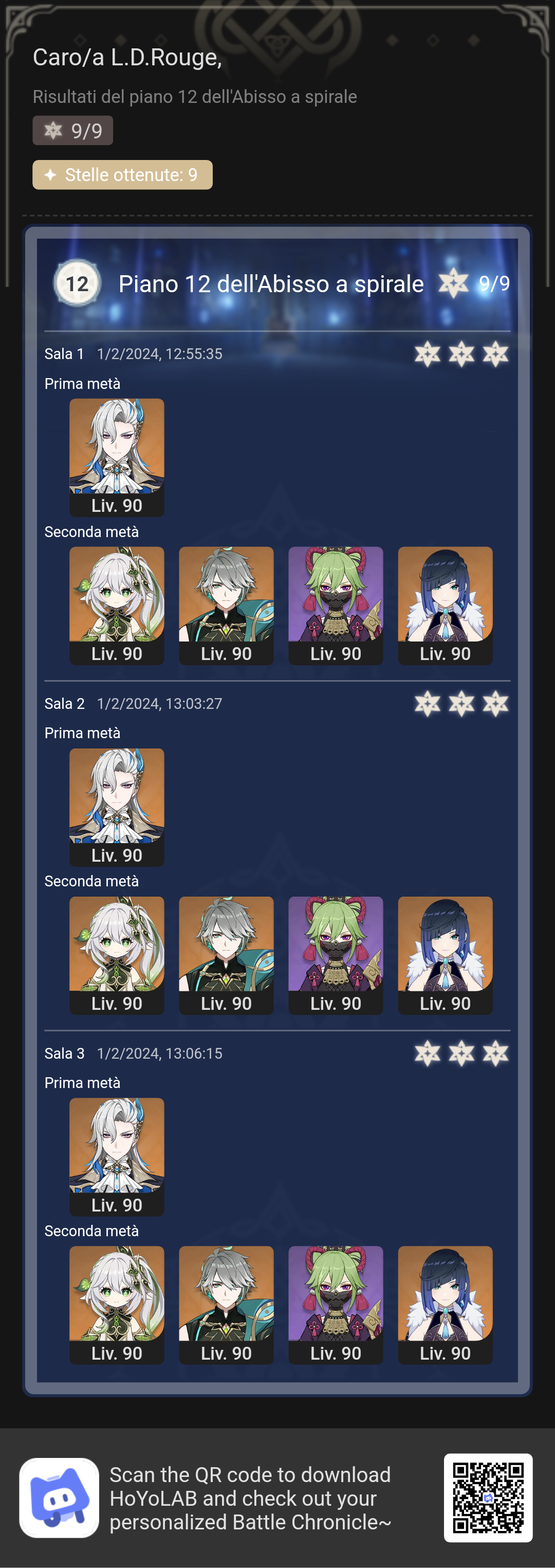 altro abyss, altro clear🥱 Genshin Impact | HoYoLAB