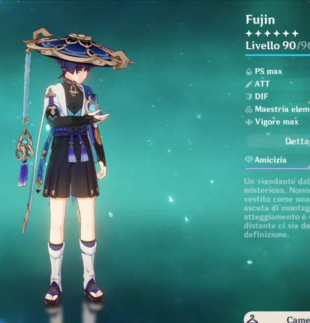 I named my Wanderer Fujin and now there's adeptus Fujin :D Genshin ...