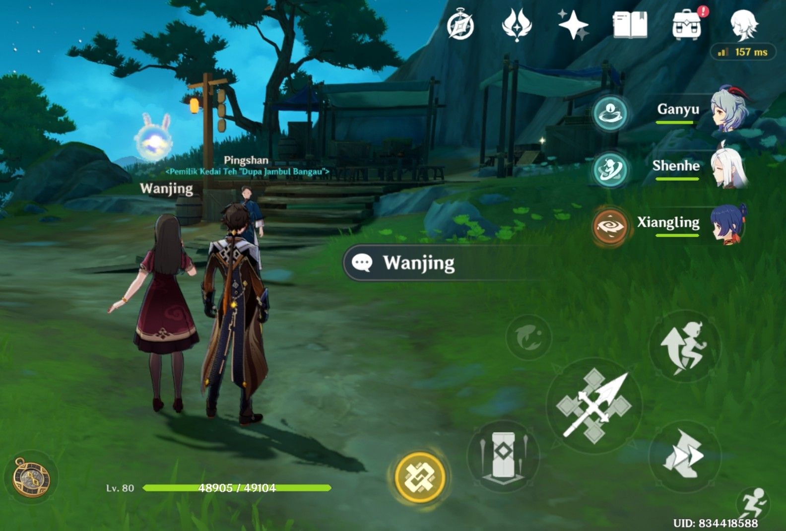 bapak nya pasti player ML🗿, jalan 2 bentar eksplore belakangan pedang ...