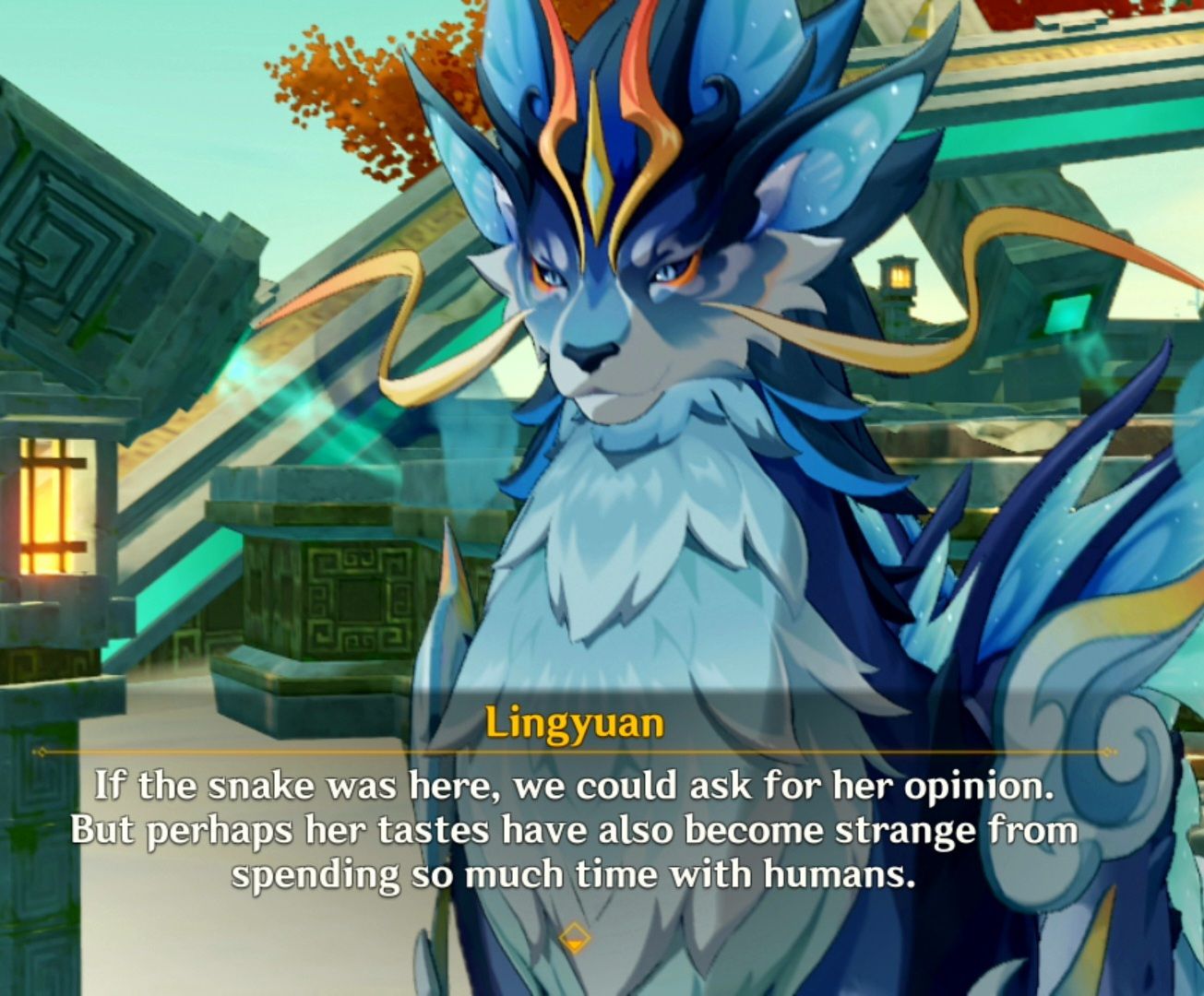 was it Baizhu's white snake? 🐍 Genshin Impact | HoYoLAB