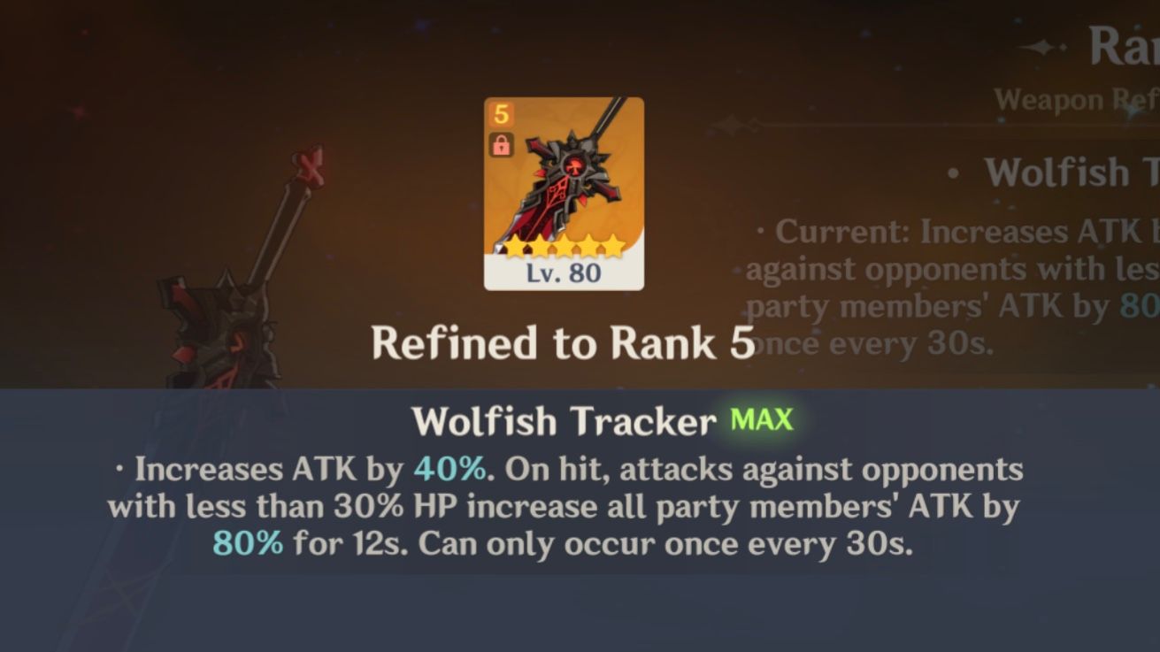 That one time I refined my WGS to R5 max Genshin Impact | HoYoLAB