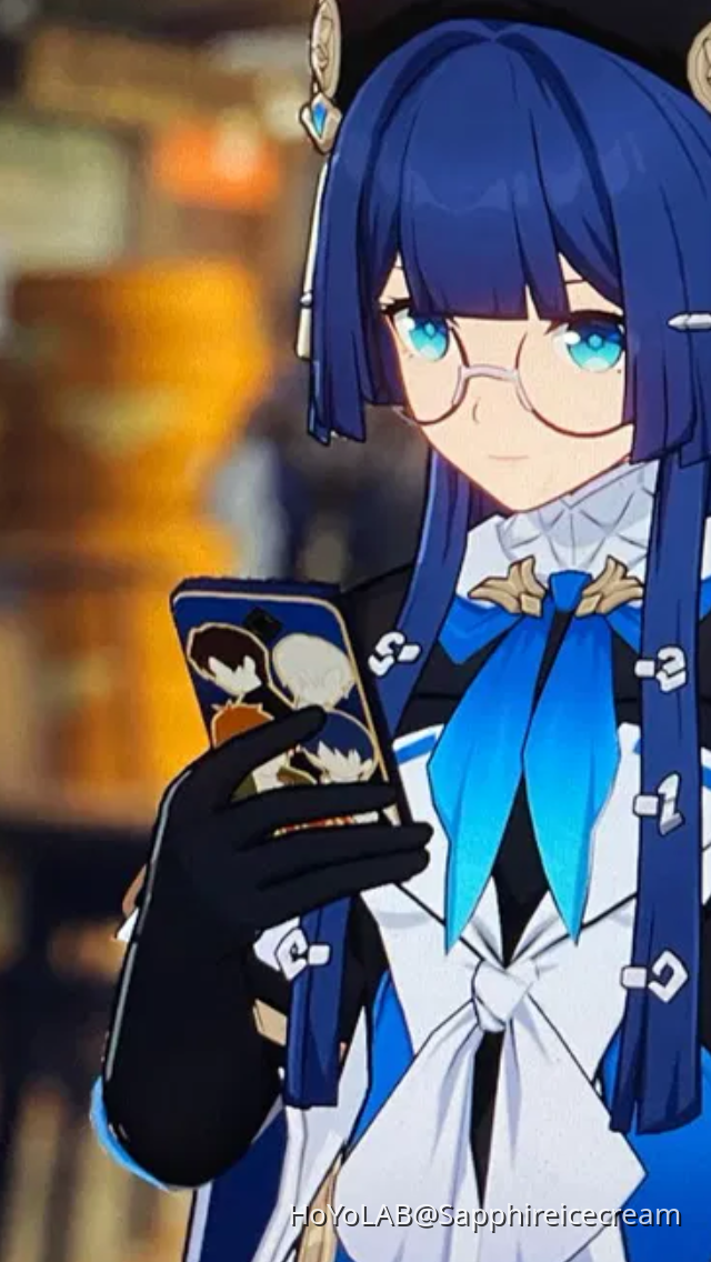 I love that Pela’s phone case is just straight up the Tears of Themis boys lol Honkai: Star Rail ...