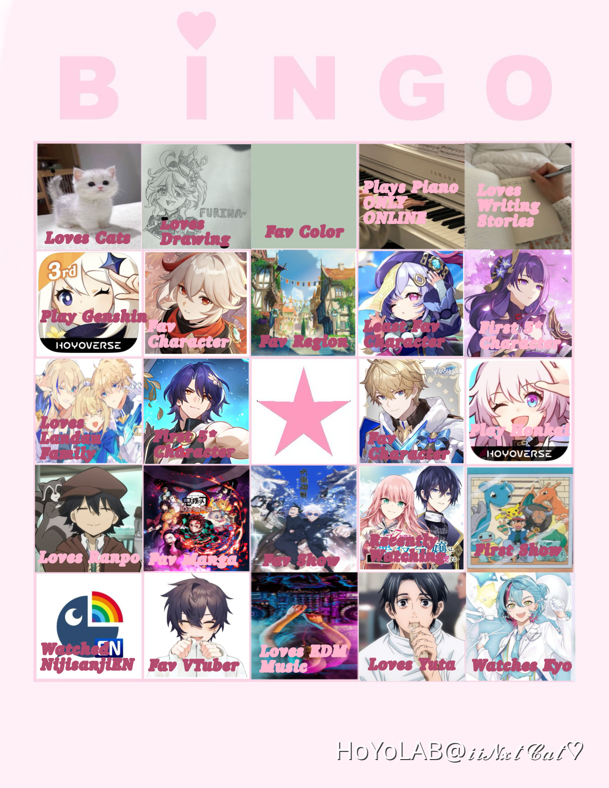 Impossible Bingo? | HoYoLAB