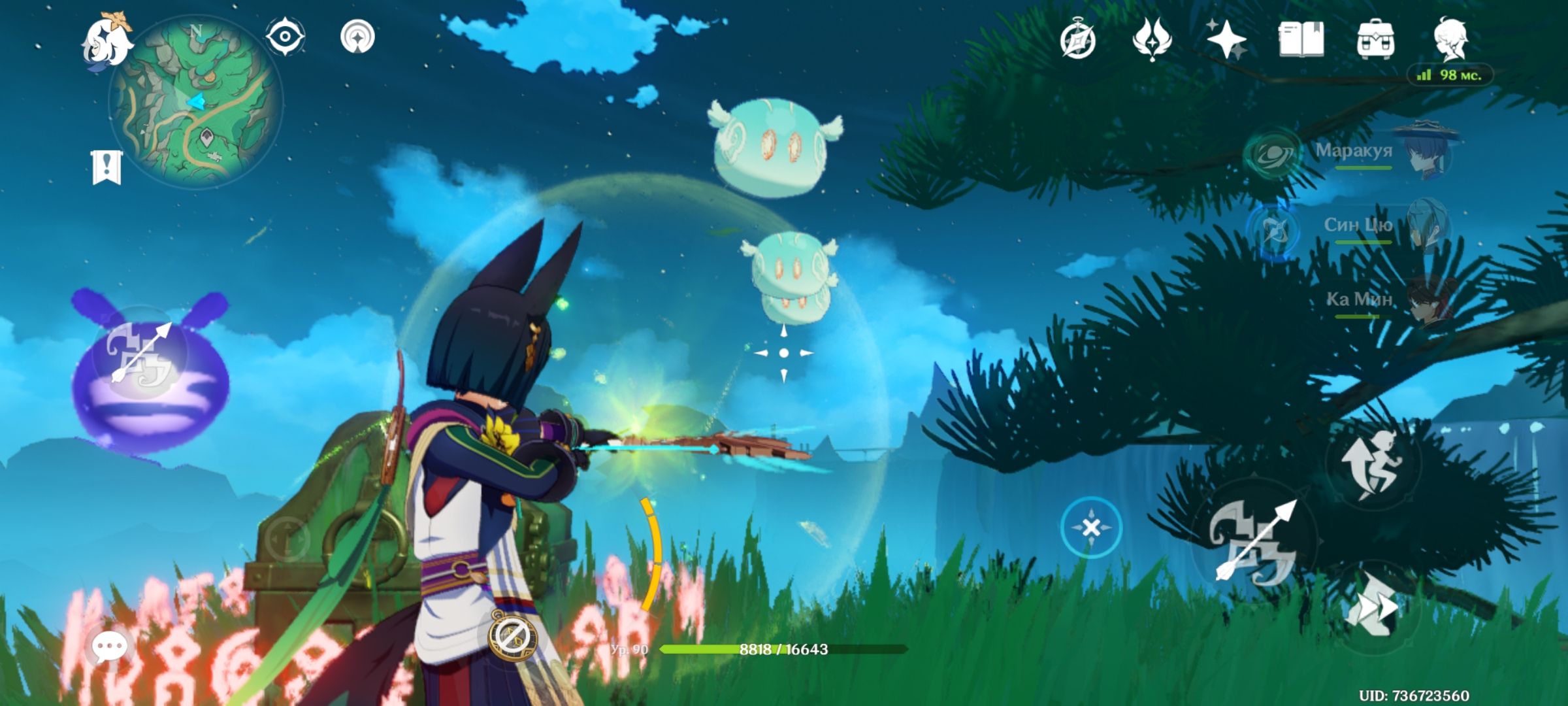 Anemo slimes chest puzzle Genshin Impact | HoYoLAB