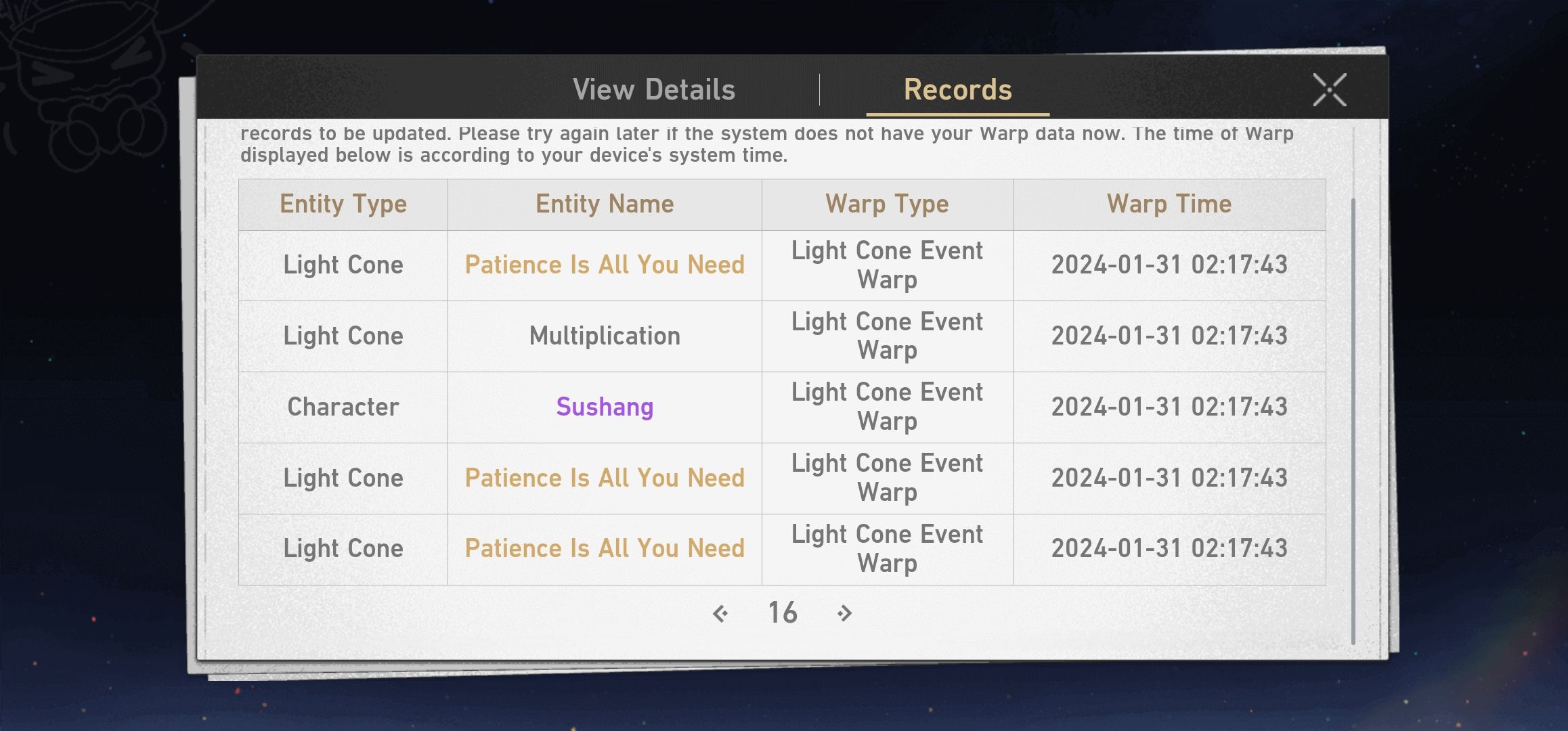 I did a 10 pull on Kafka's LC Banner.. Honkai: Star Rail | HoYoLAB