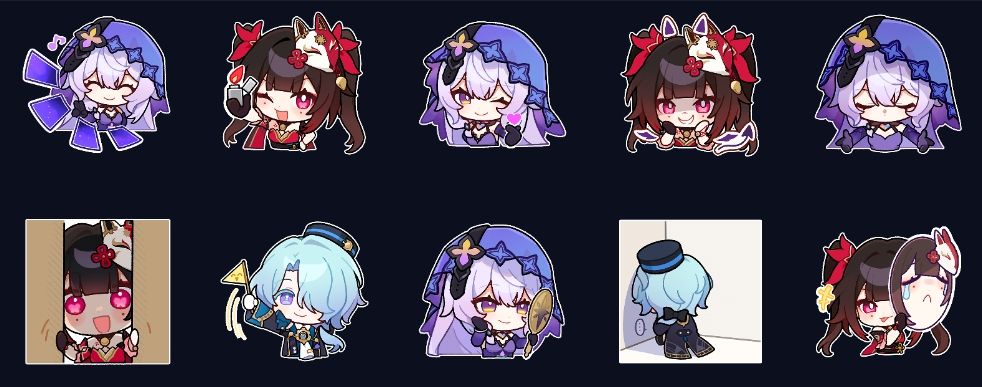 i love the new 2.0 stickers Honkai: Star Rail | HoYoLAB