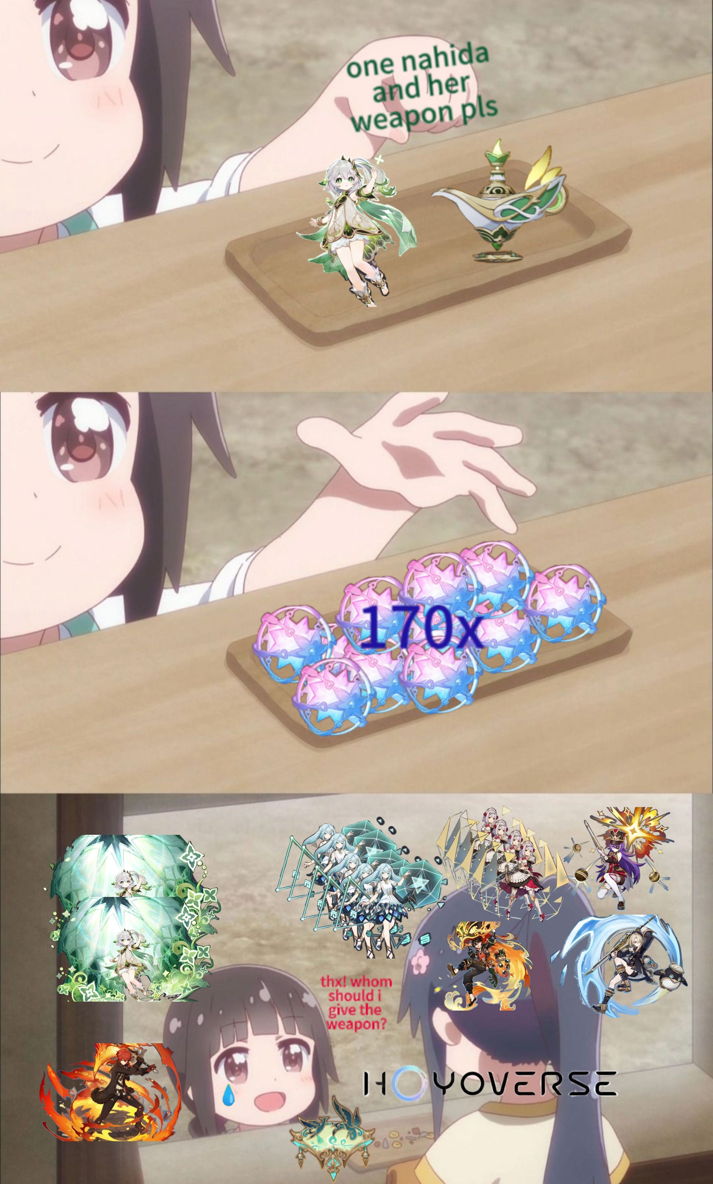 its the day i've been waiting for.. how my nahida pull went Genshin Impact | HoYoLAB