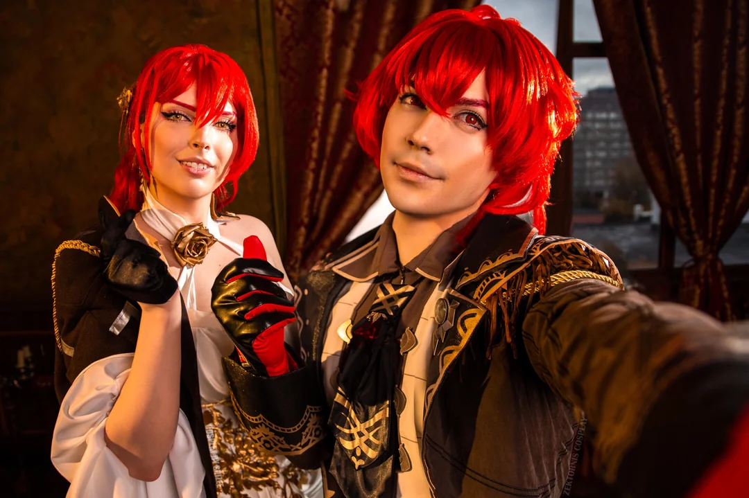 Our Diluc & Himeko cosplay! Honkai: Star Rail | HoYoLAB