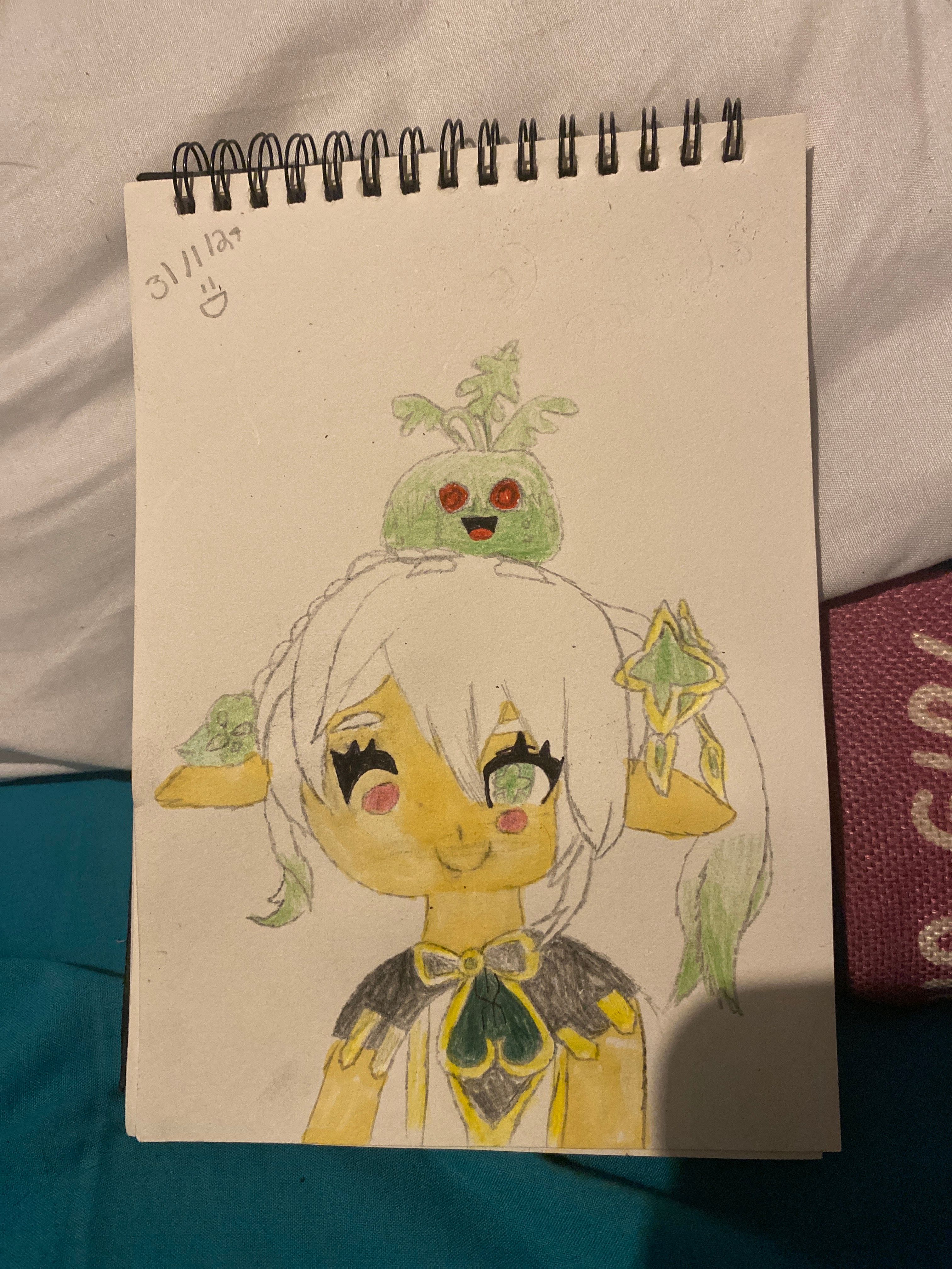 Nahida fan art thingy Genshin Impact | HoYoLAB