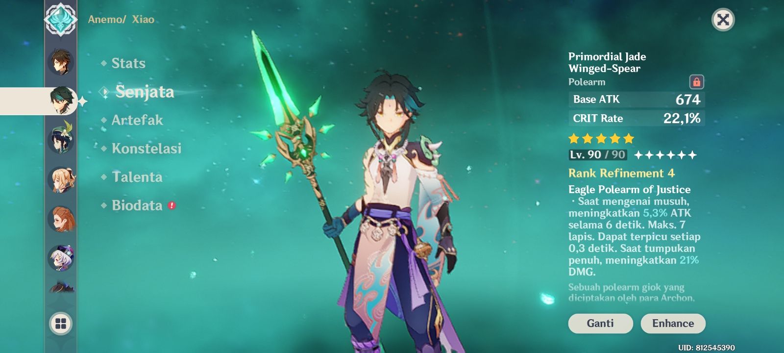 Tanya sepuh Genshin Impact | HoYoLAB