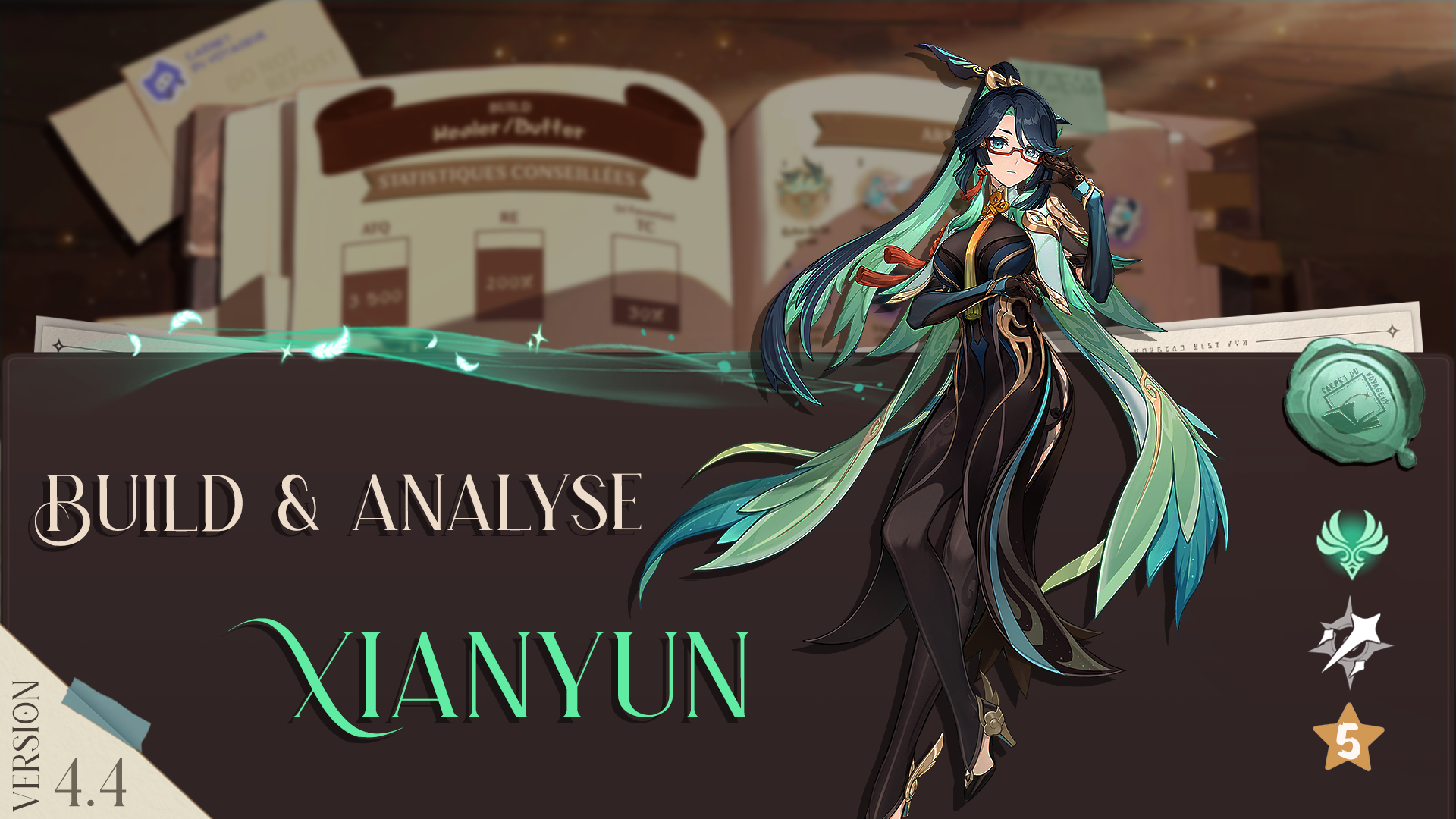 [Version 4.4] Xianyun | Guide complet : Healer / Buffer Genshin Impact | HoYoLAB