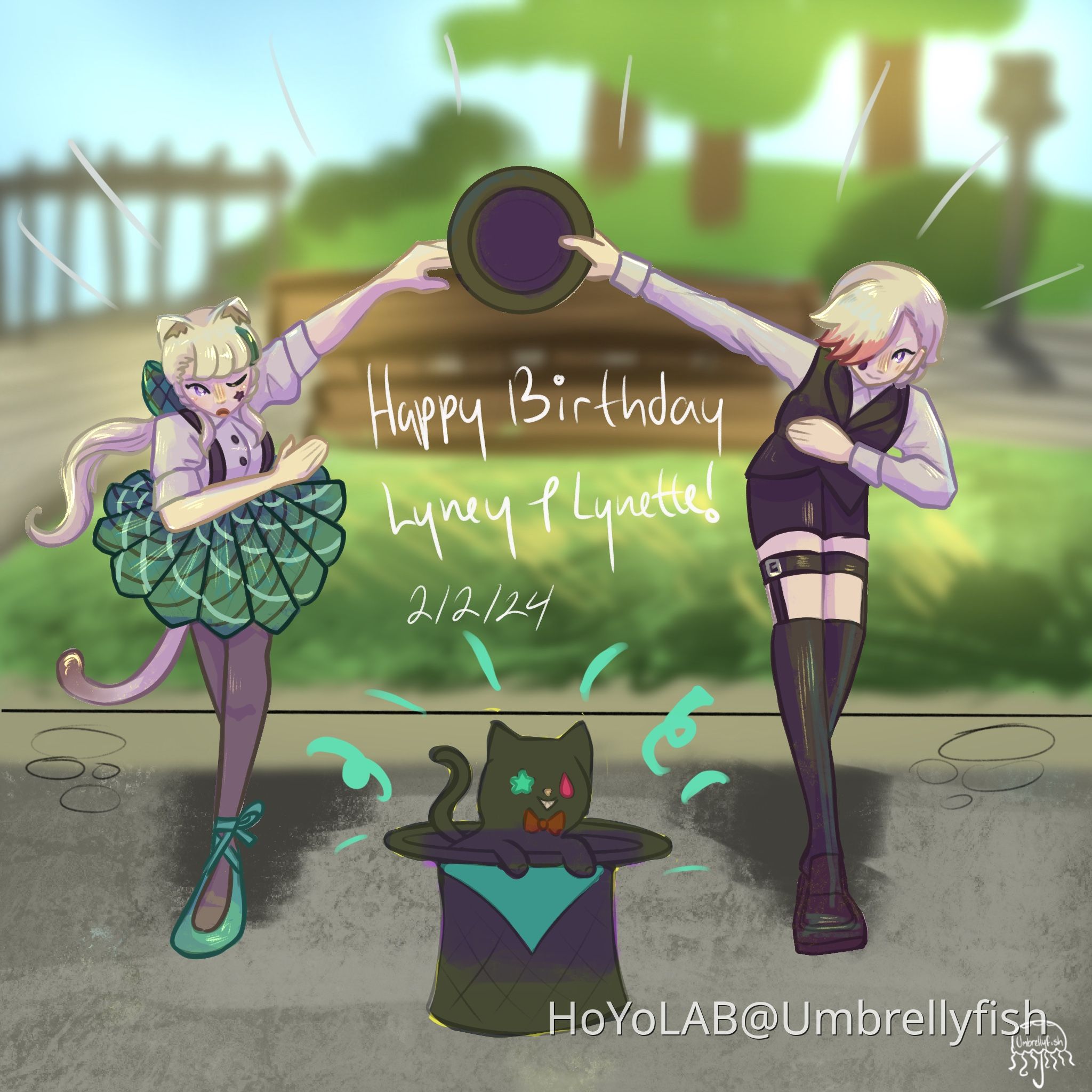 Happy Birthday Lyney and Lynette! Genshin Impact | HoYoLAB