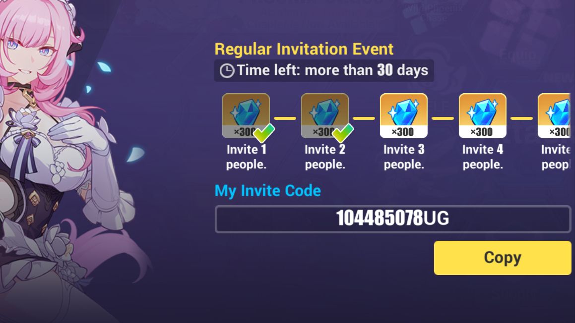 Use my invite code and ill smooch u