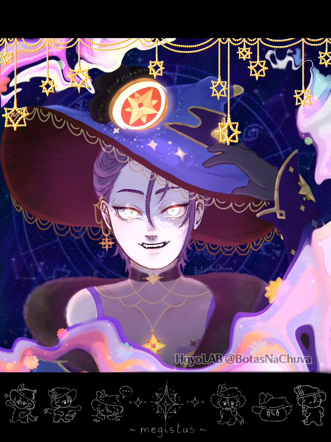 (FANART) Hey, I did a MONA GENDERBEND (and a lil bit of redesign as ...