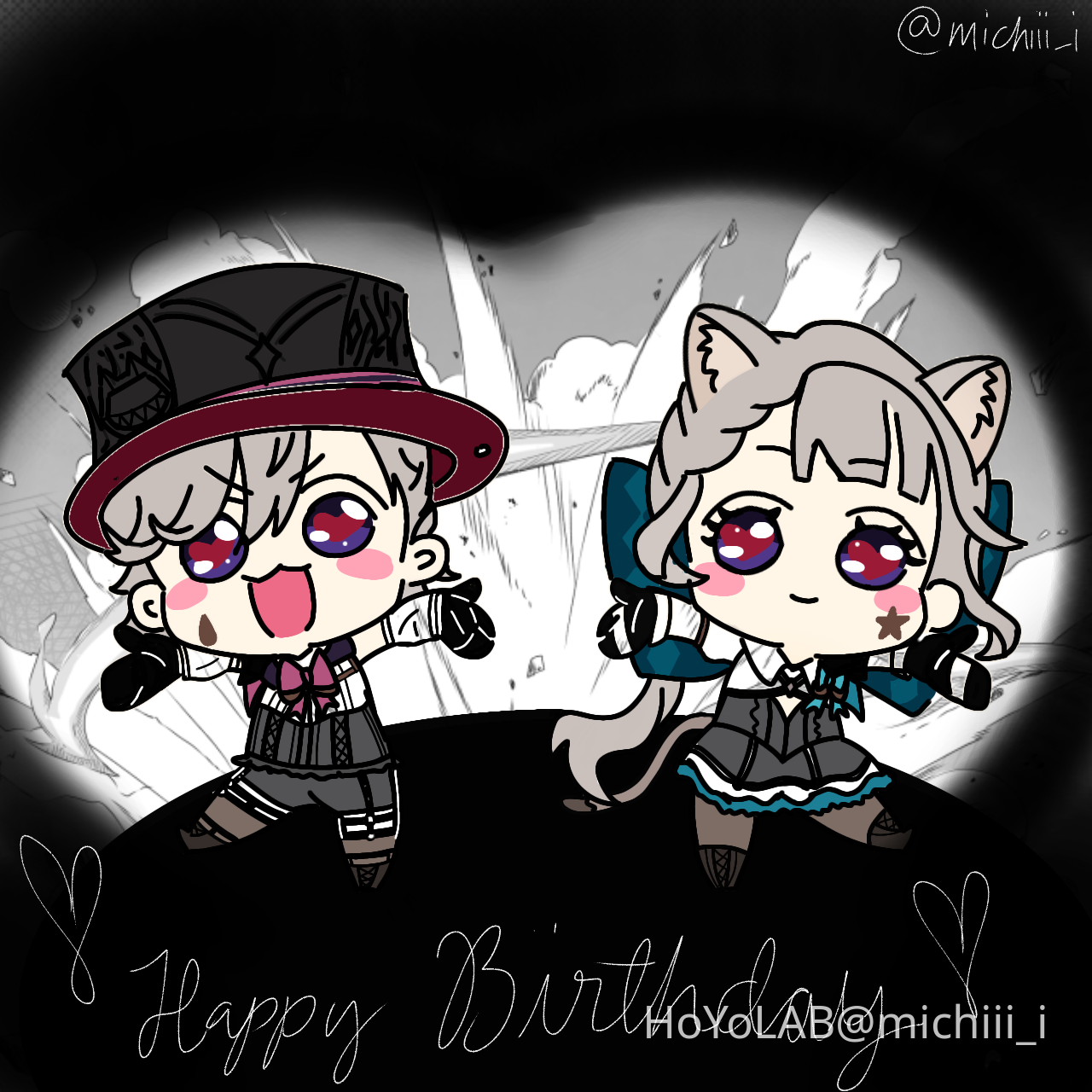 HAPPY B-DAY TO OUR RIZZ MASTER- I MEAN LYNEY AND LYNETTE🎂 Genshin ...