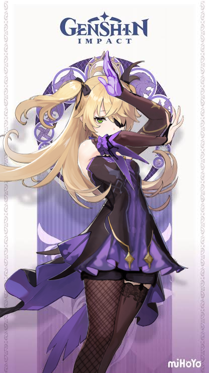 did another Fischl redesign! Genshin Impact | HoYoLAB