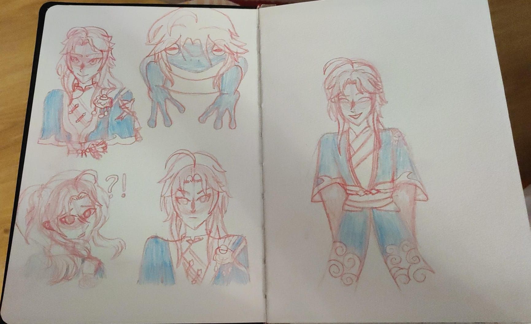 Me after drawing many Yanqing all day Yanqing frog is my favoritee 😩 ...