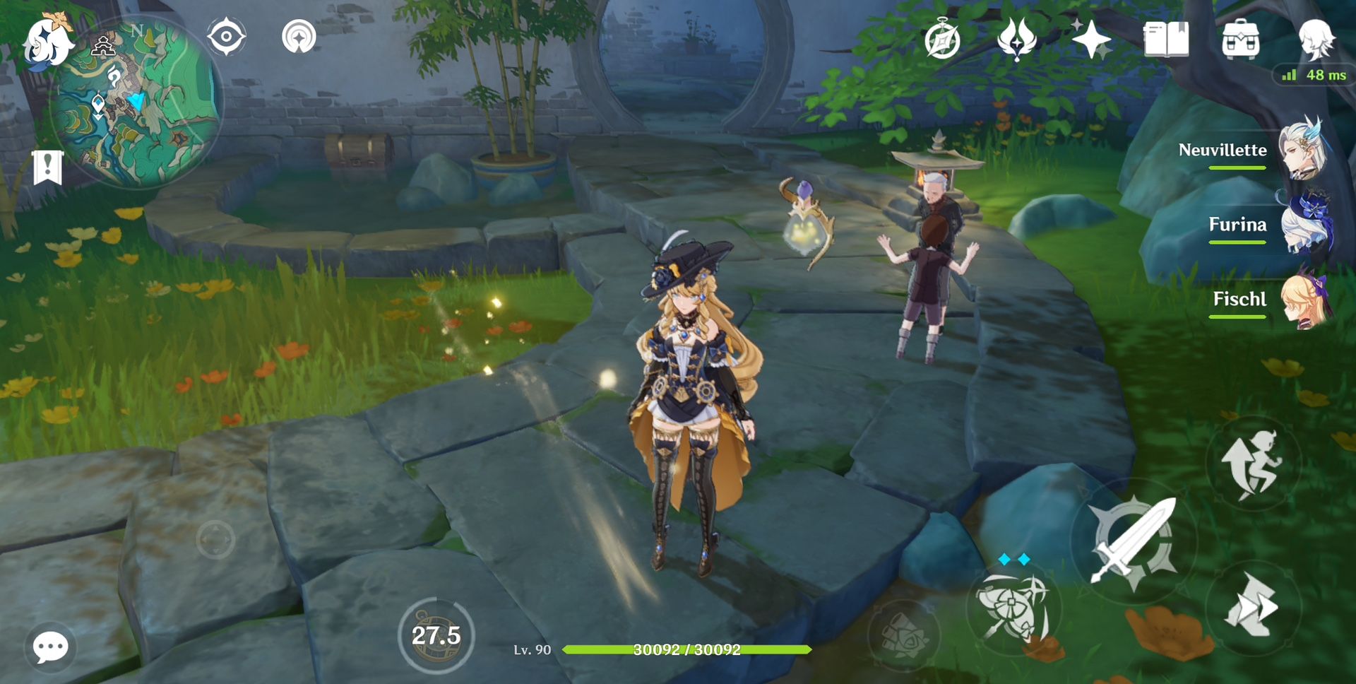 I broke out my Liyue treasure compass and it works! Genshin Impact ...