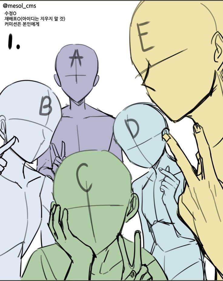 (CLOSED) gimme your oc and lemme draw it in one of these poses ...