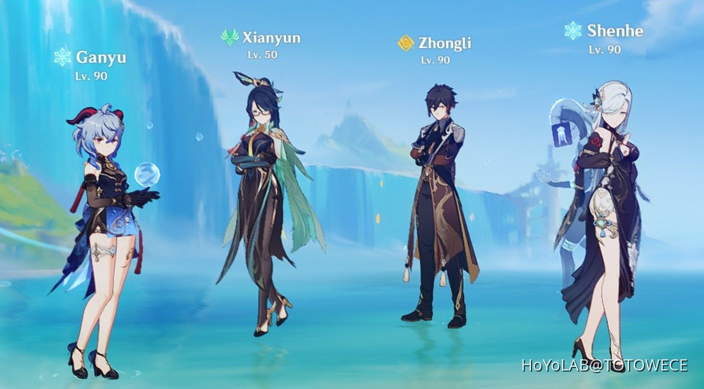 Adeptus Family Complete Genshin Impact HoYoLAB